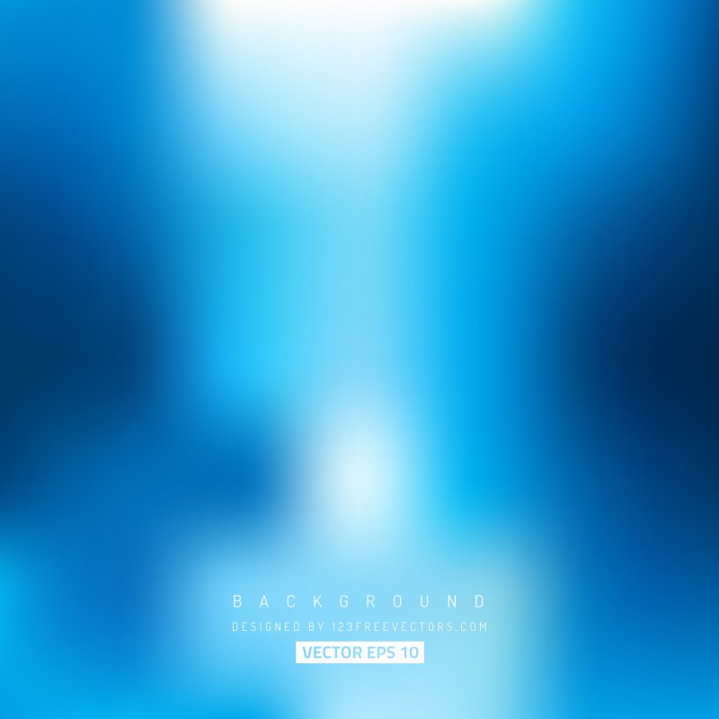 Blue Blurred Background