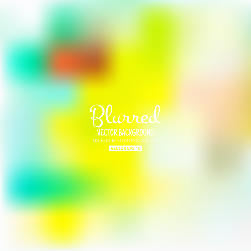 Abstract Blurred Light Color Background Vector