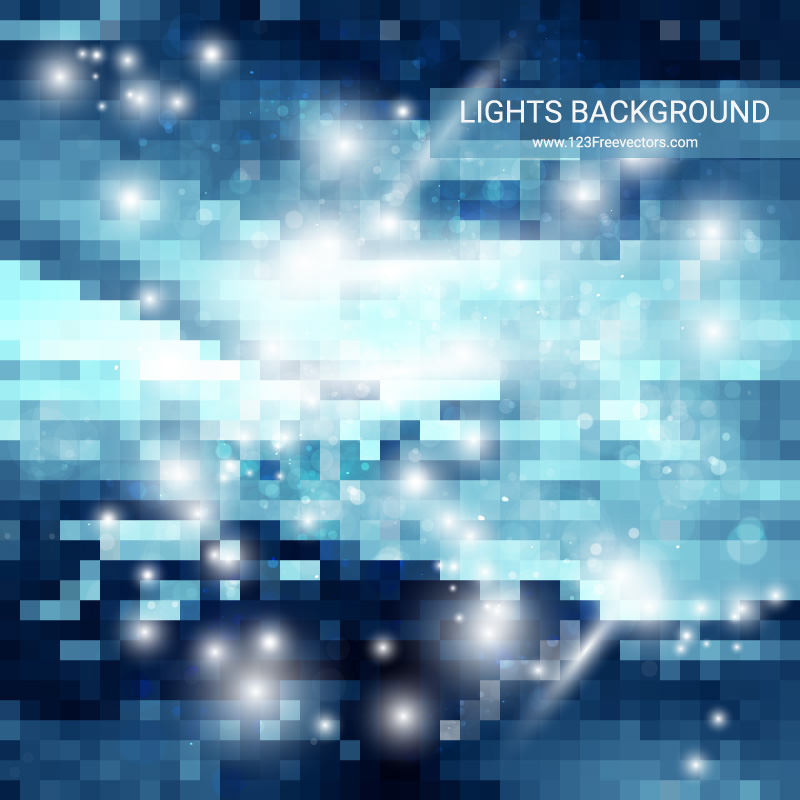 Dark Blue Square Background Vector