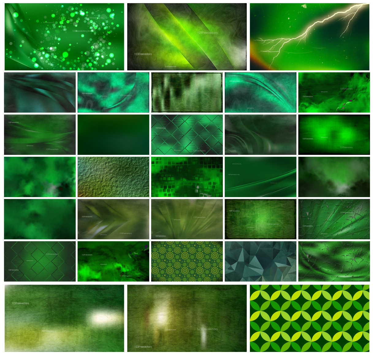 Exploring the Depths: The Artistry of Dark Green Designs