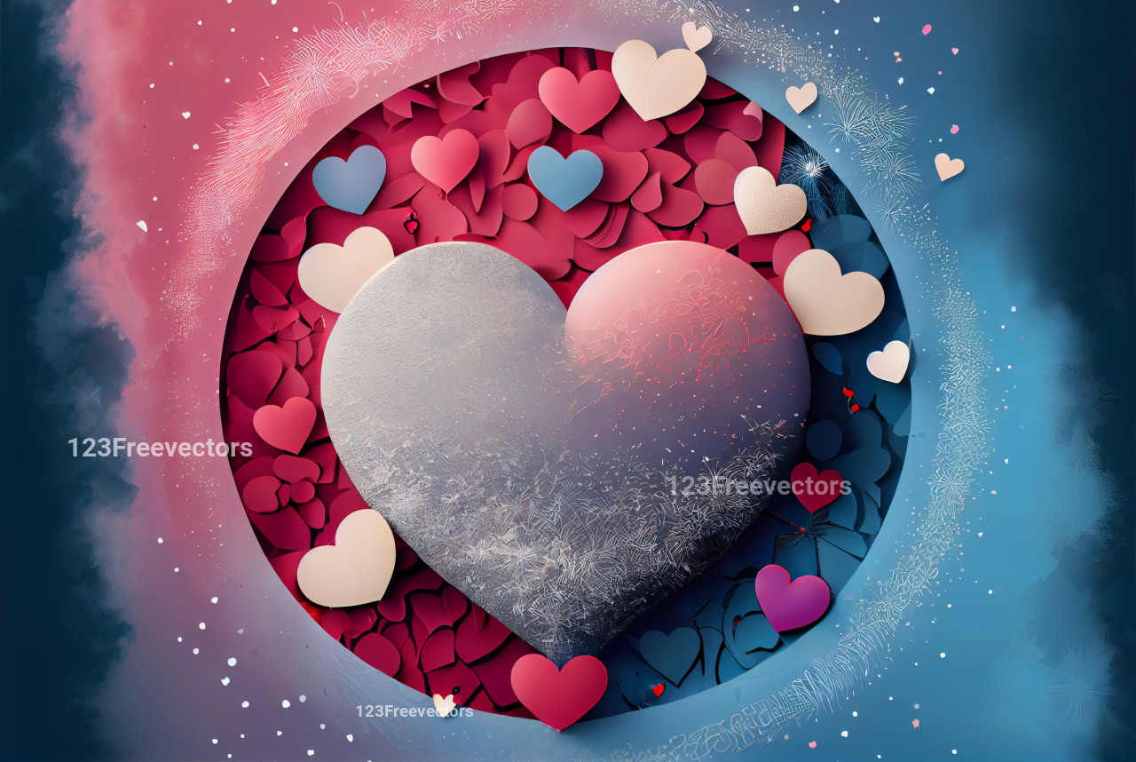 Valentines Day Holiday Background Greeting Card Valentines Day Holiday Background Greeting Card