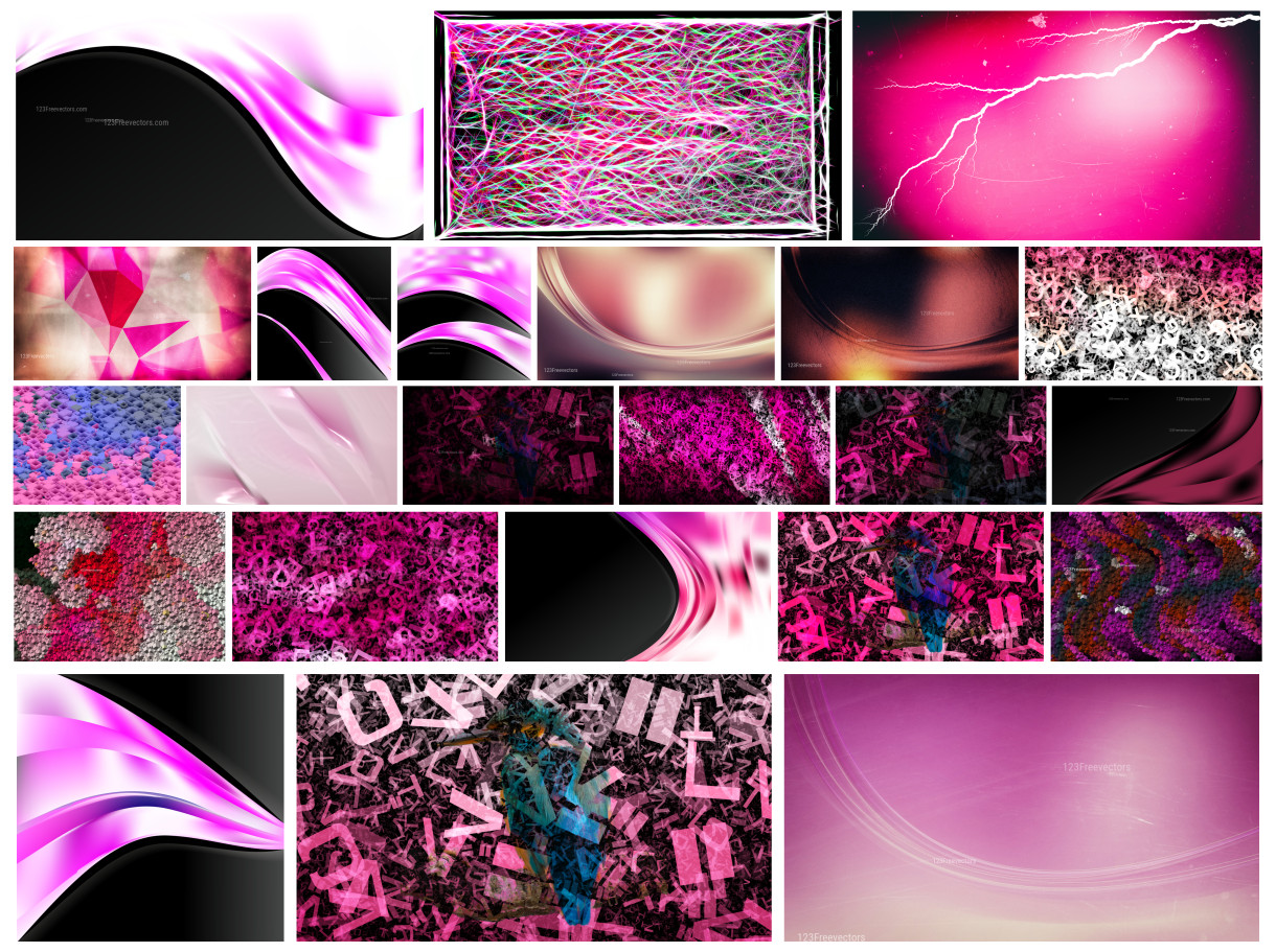 20+ Creative Pink Background Designs For Your Inspiration | 123freevectors