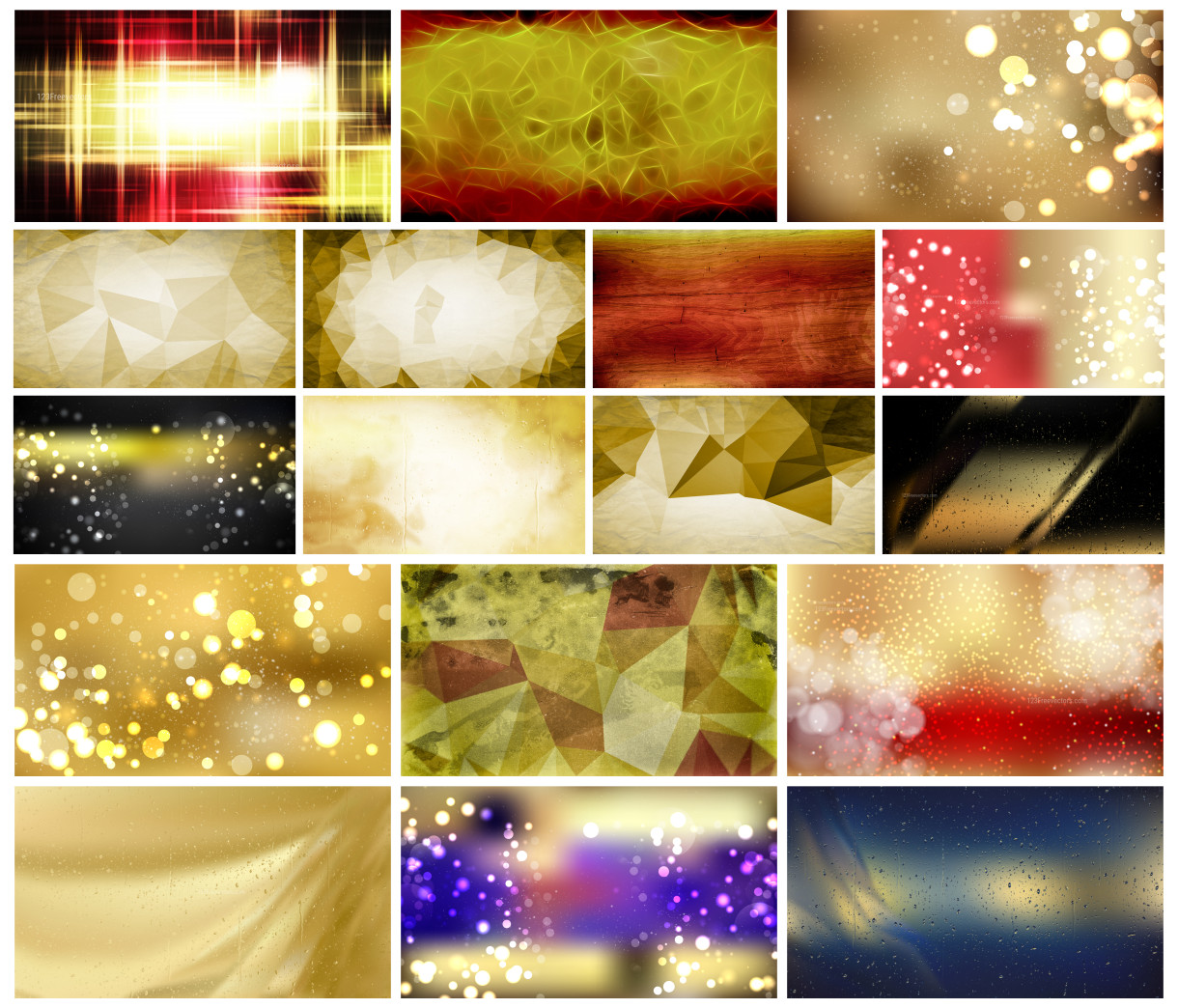 18 Stunning Gold Background Designs For Your Creative Projects ...