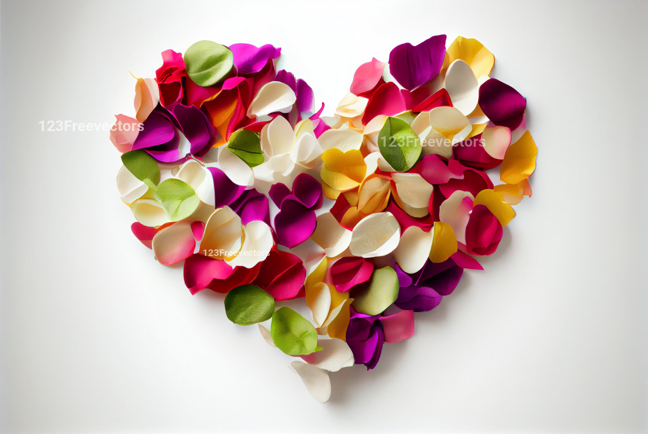 A Kaleidoscope Of Feelings: Colorful Heart Designs | 123freevectors