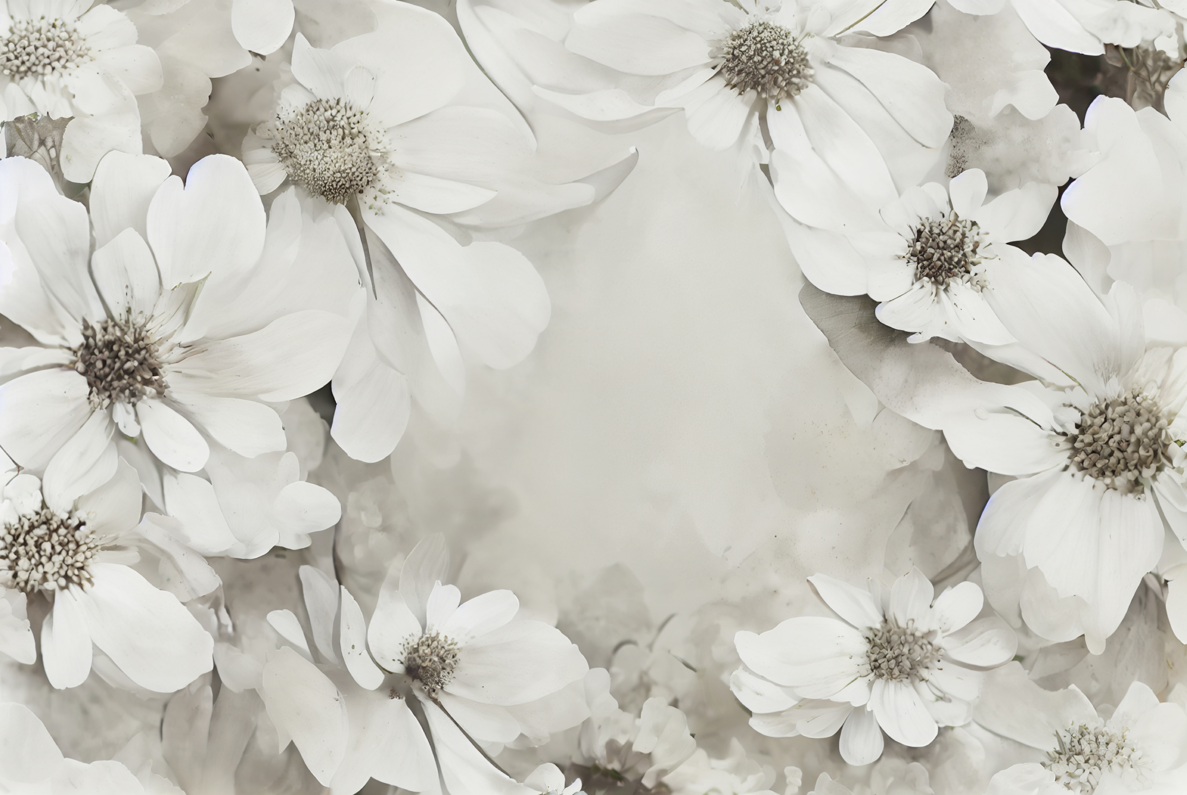 Free Download White Flower Background Image