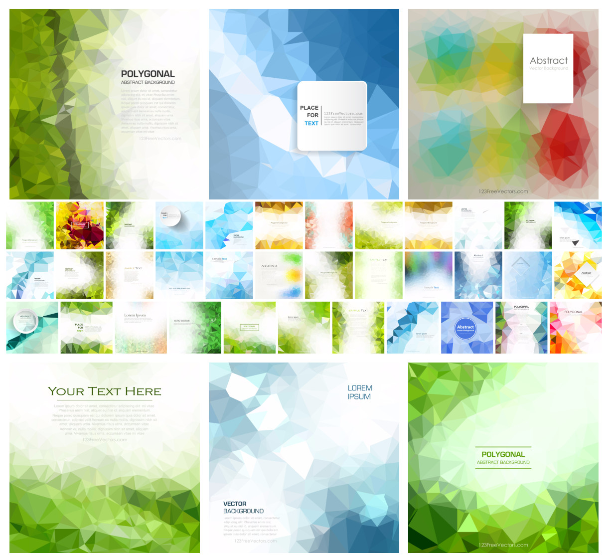 21 Polygon Background Design Bundles | Download High-resolution Images ...