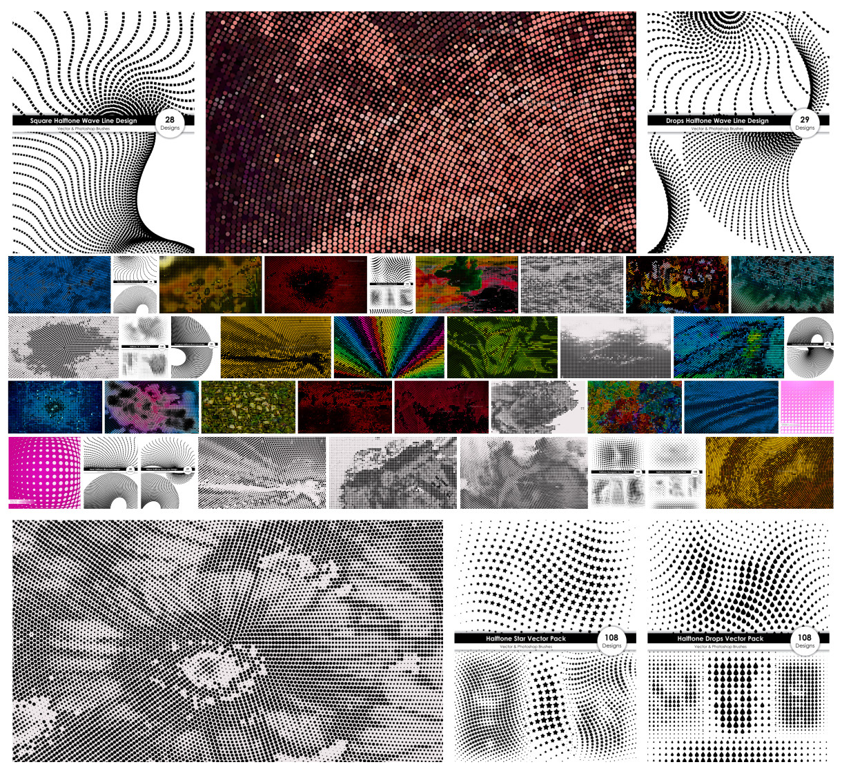 Exploring the Halftone Vector: A Collective Journey through Design Exploring the Halftone Vector: A Collective Journey through Design