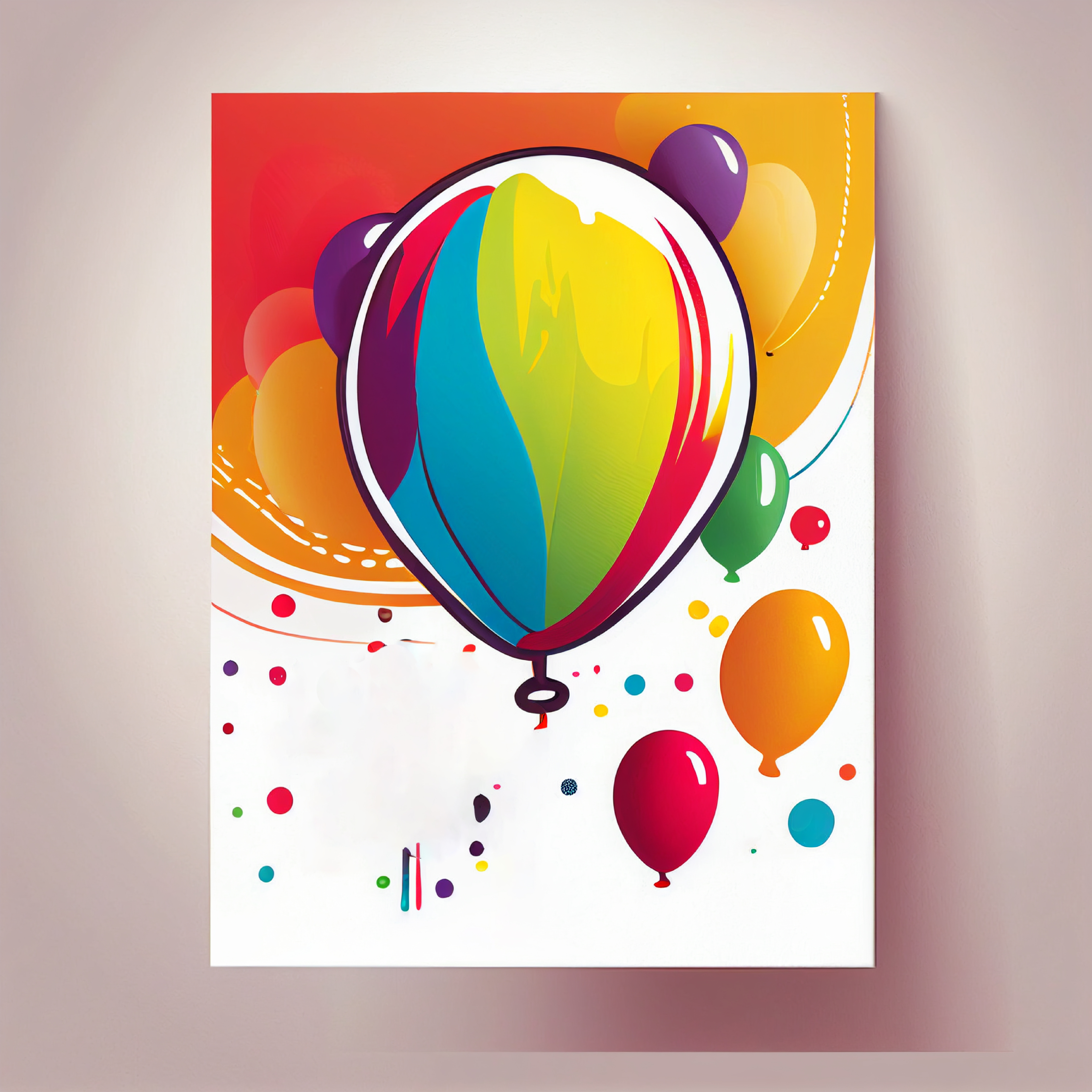 Free Colorful Happy Birthday Background