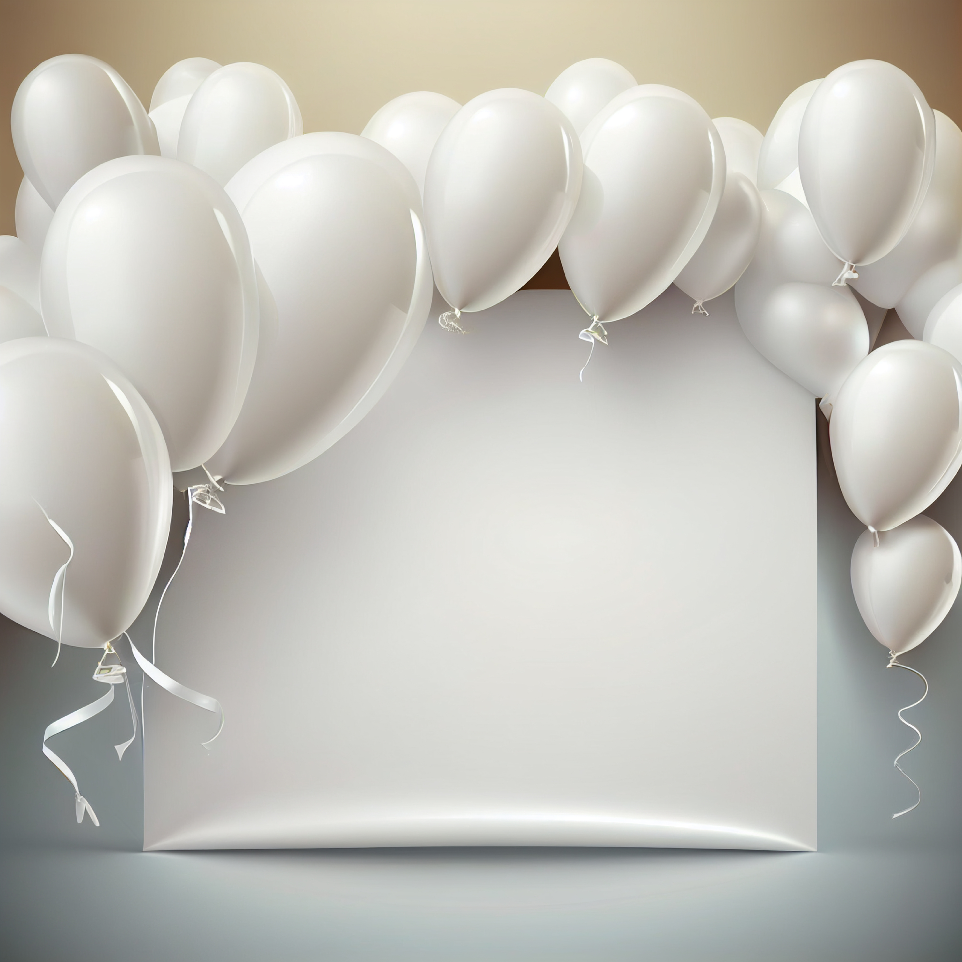 Free Download White Happy Birthday Background Image