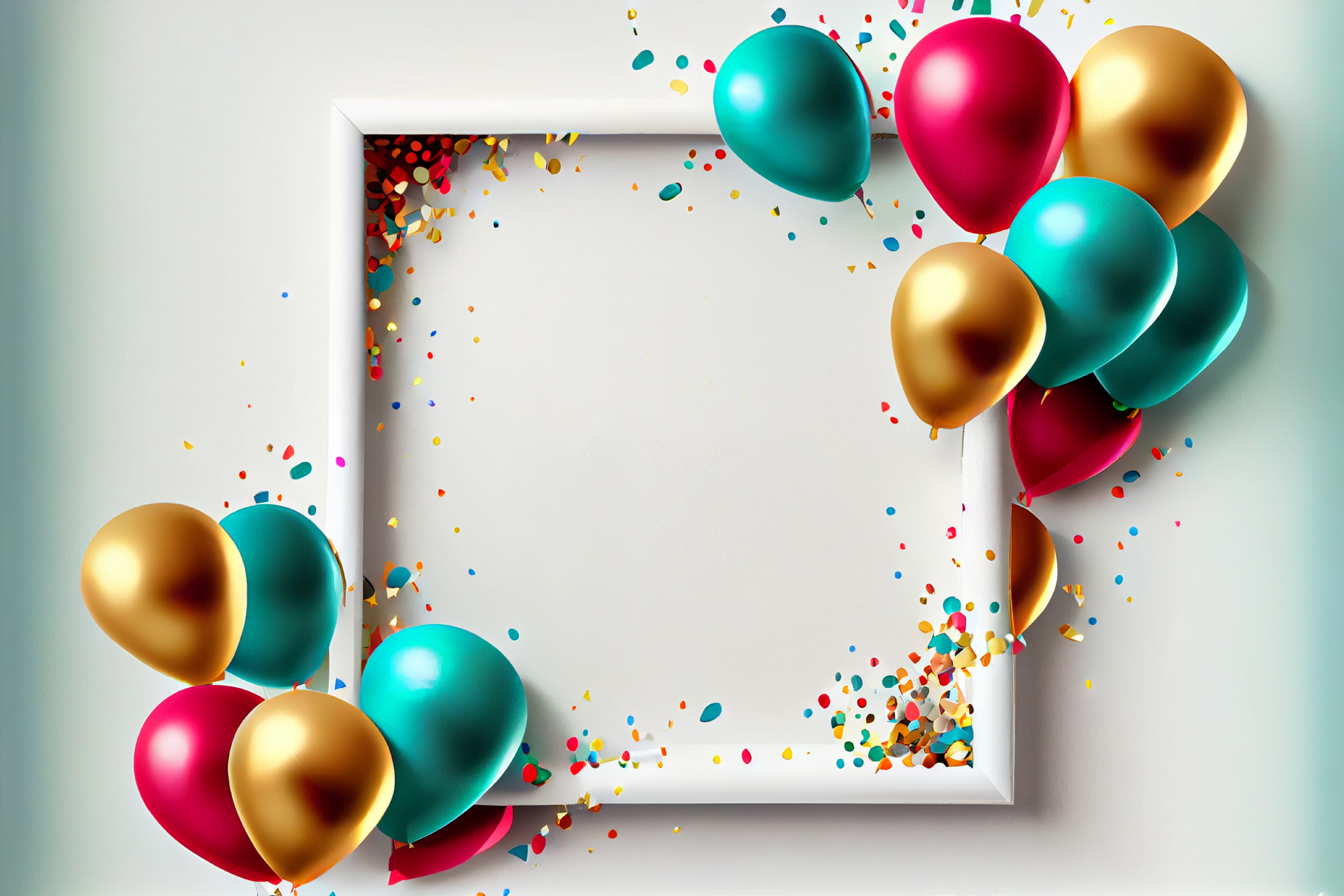 Free Birthday Frame Background Image