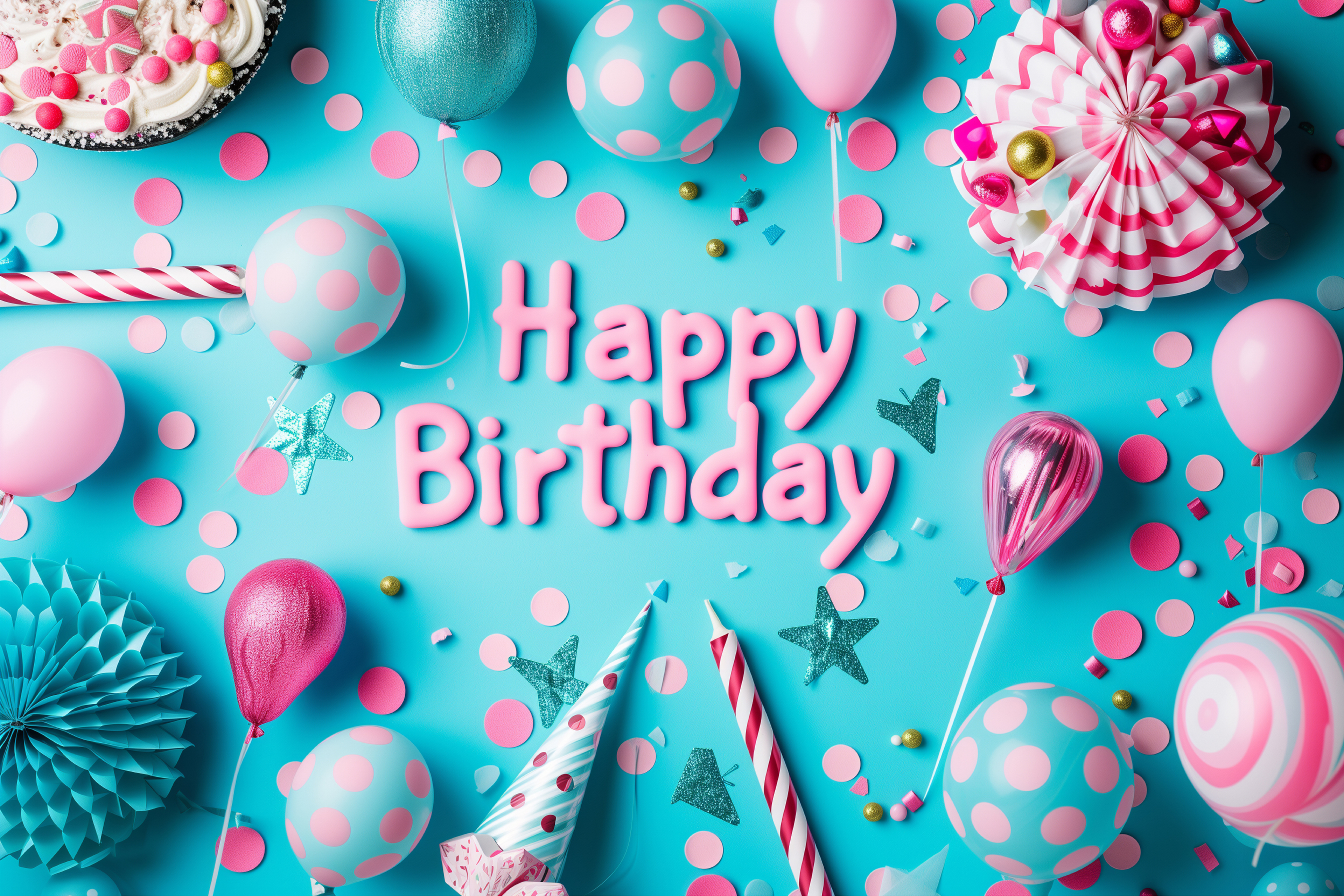 Free Download Happy Birthday Card Background