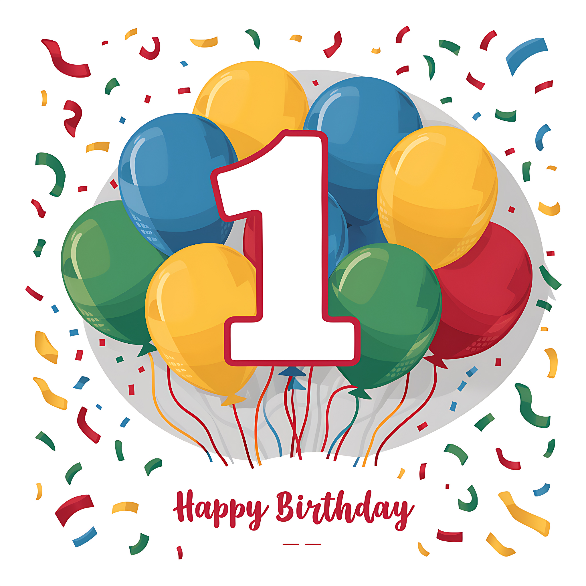 Free Download Happy 1st Birthday Princess