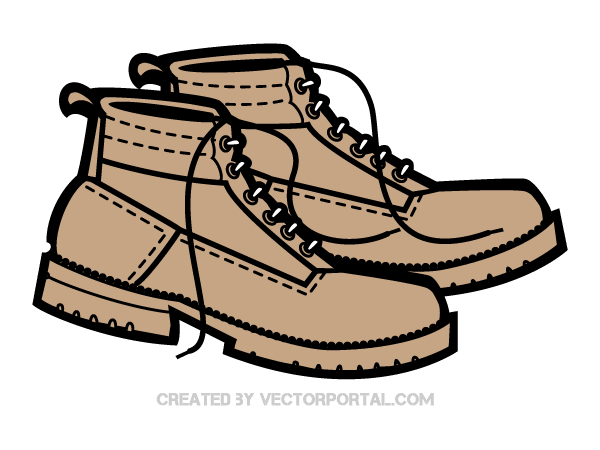 Free Boots Vector Image