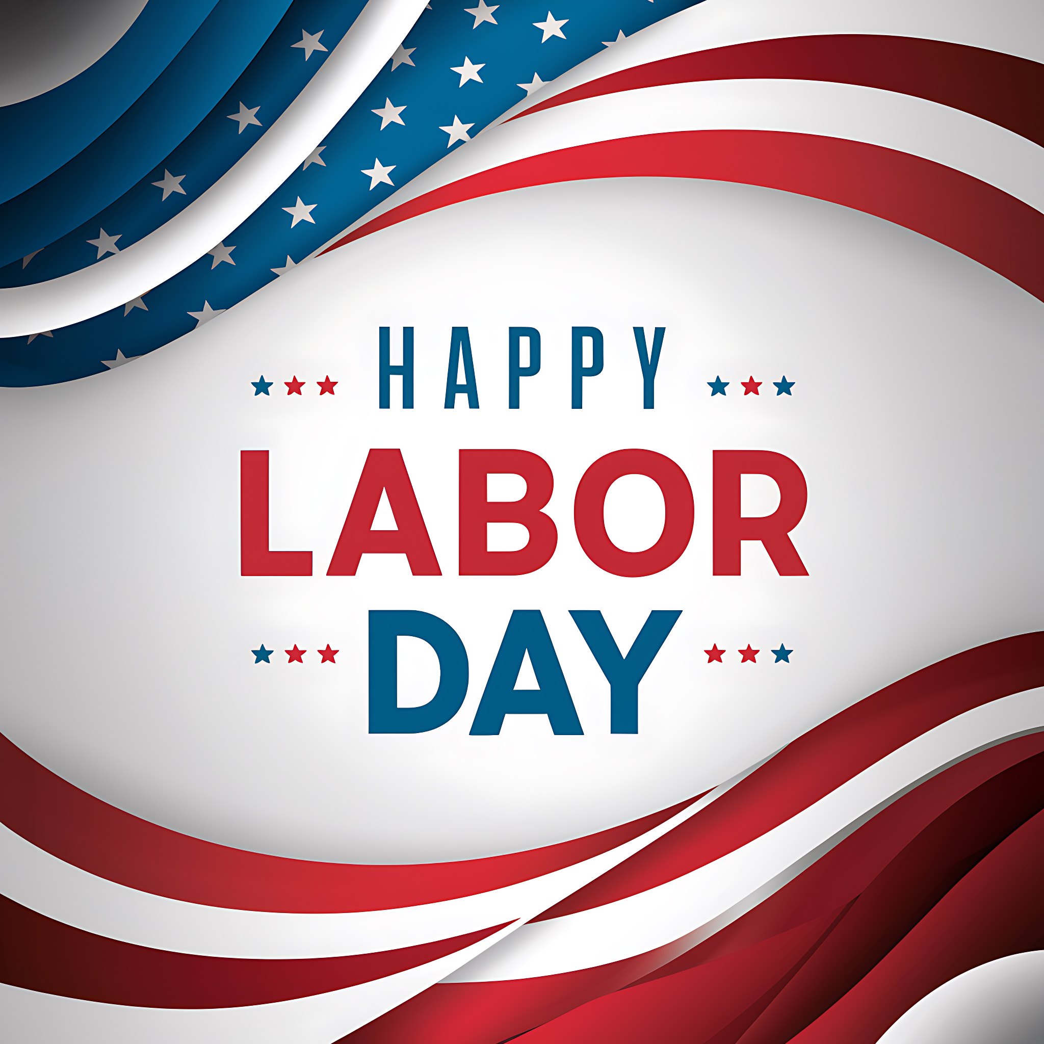 40 Free Happy Labor Day Designs: Cards, Banners & Backgrounds