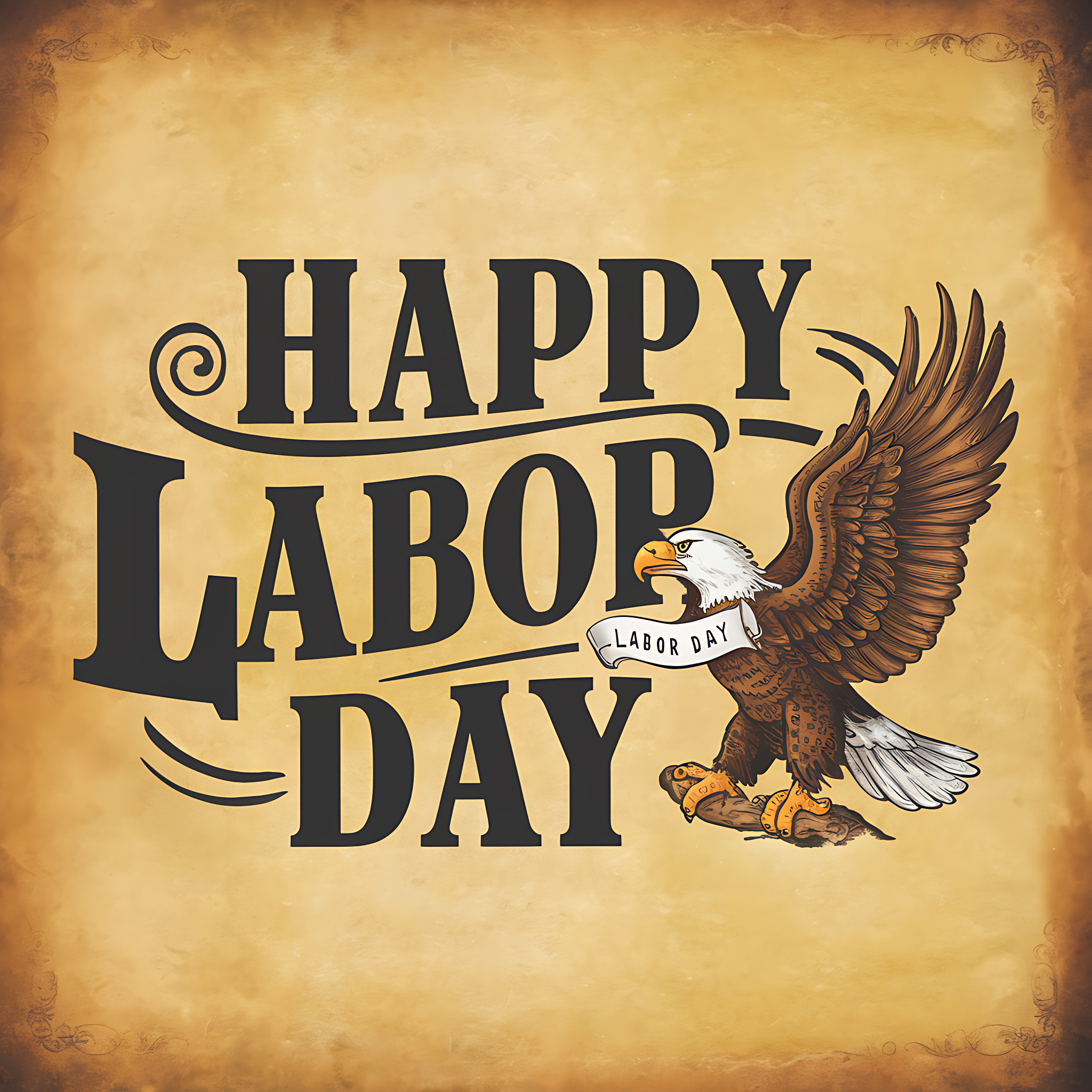 40 Free Happy Labor Day Designs: Cards, Banners & Backgrounds