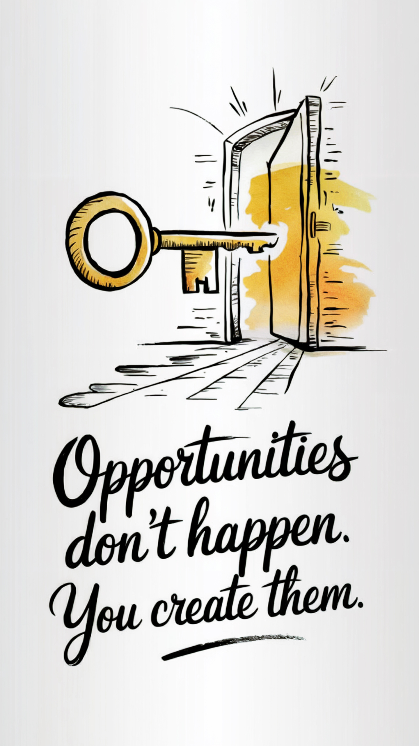 Free Opportunities Dont Happen You Create Them