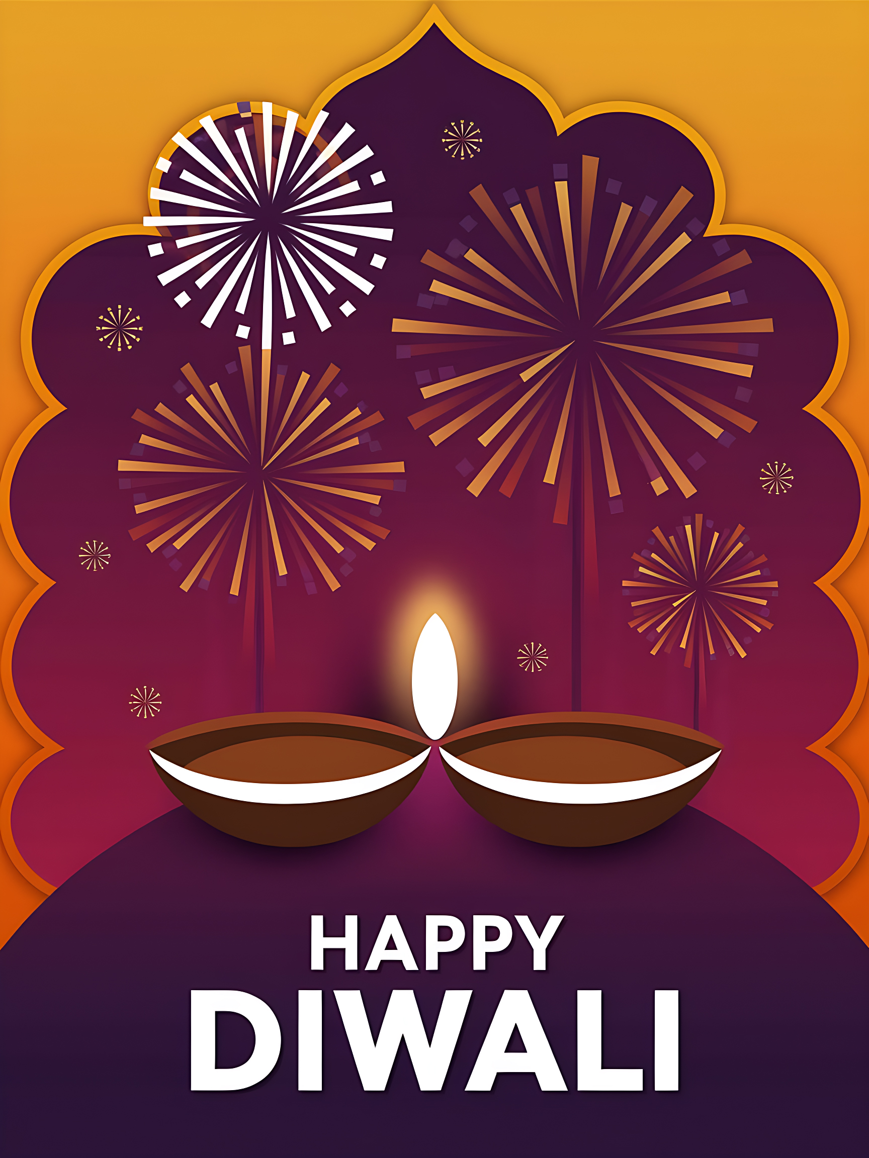 20 Beautiful Diwali Designs: Festive Diyas, Watercolor Cards, and ...