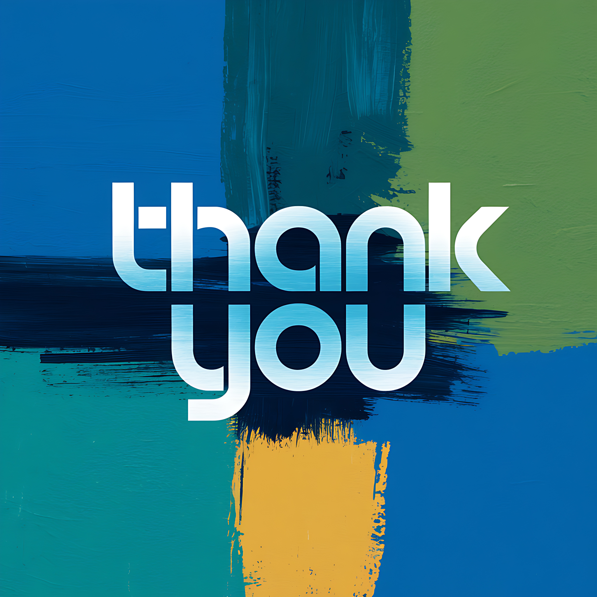 Free Download Thank You Abstract Art