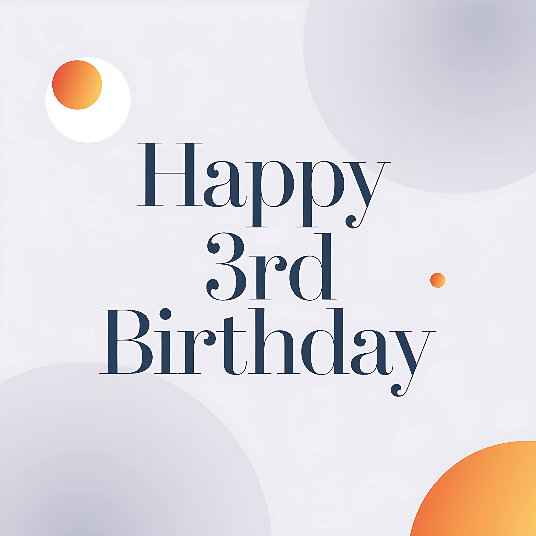 30 Fun Happy 3rd Birthday Designs For a Memorable Celebration ...