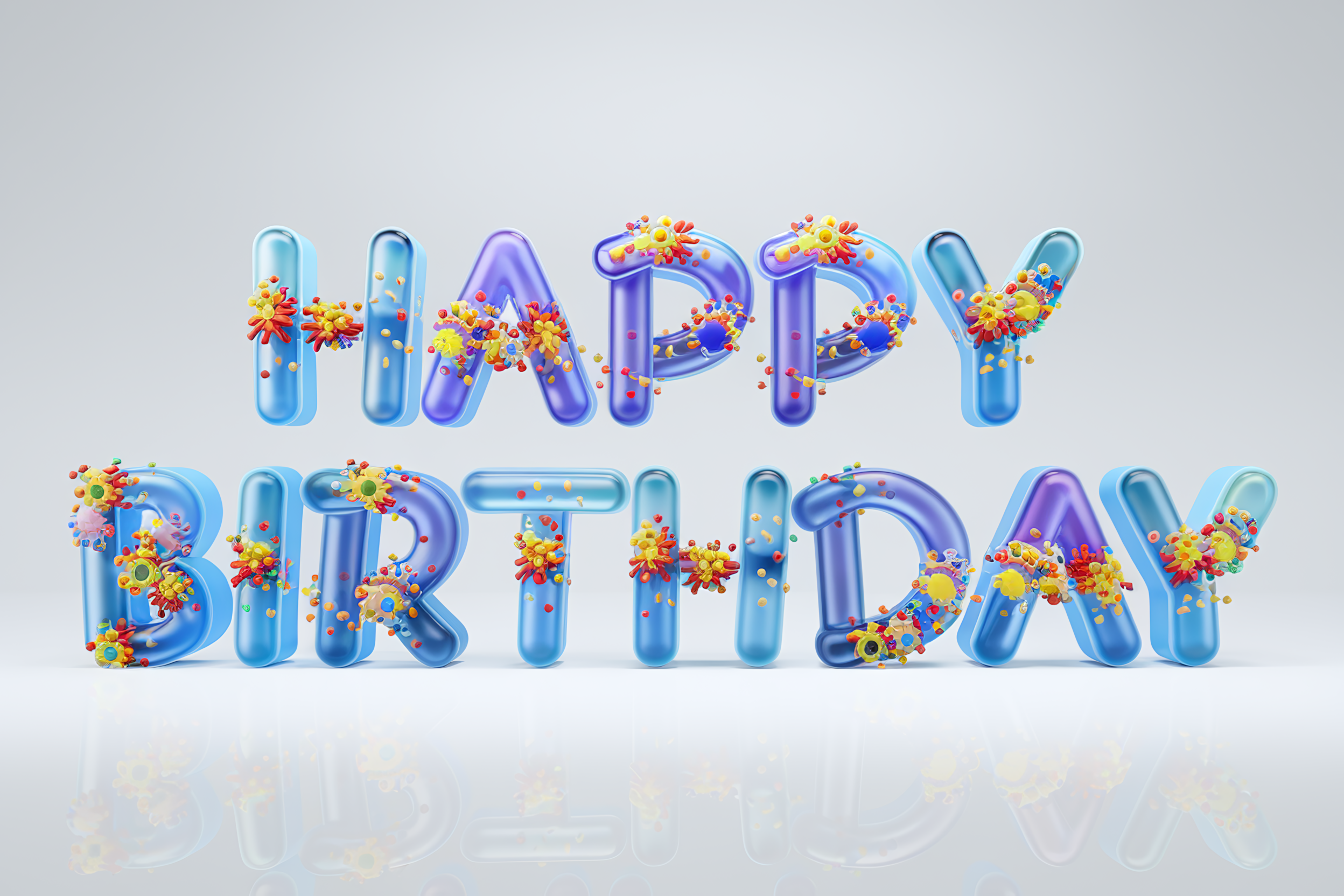 Free Download Happy Birthday Balloons