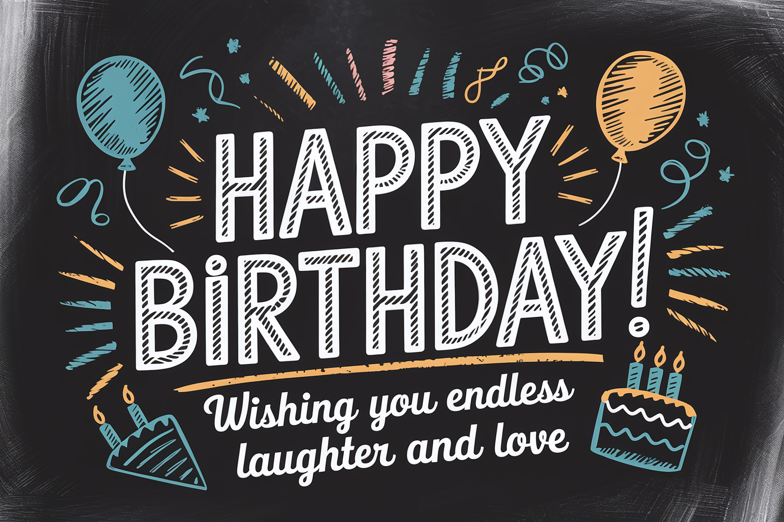 Celebrate With 30 Free & Festive Happy Birthday Text Designs ...
