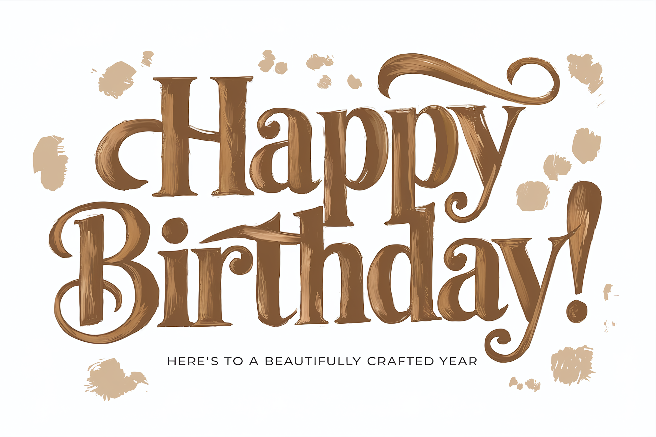 30 Free Happy Birthday Text Designs For Every Celebration! | 123freevectors