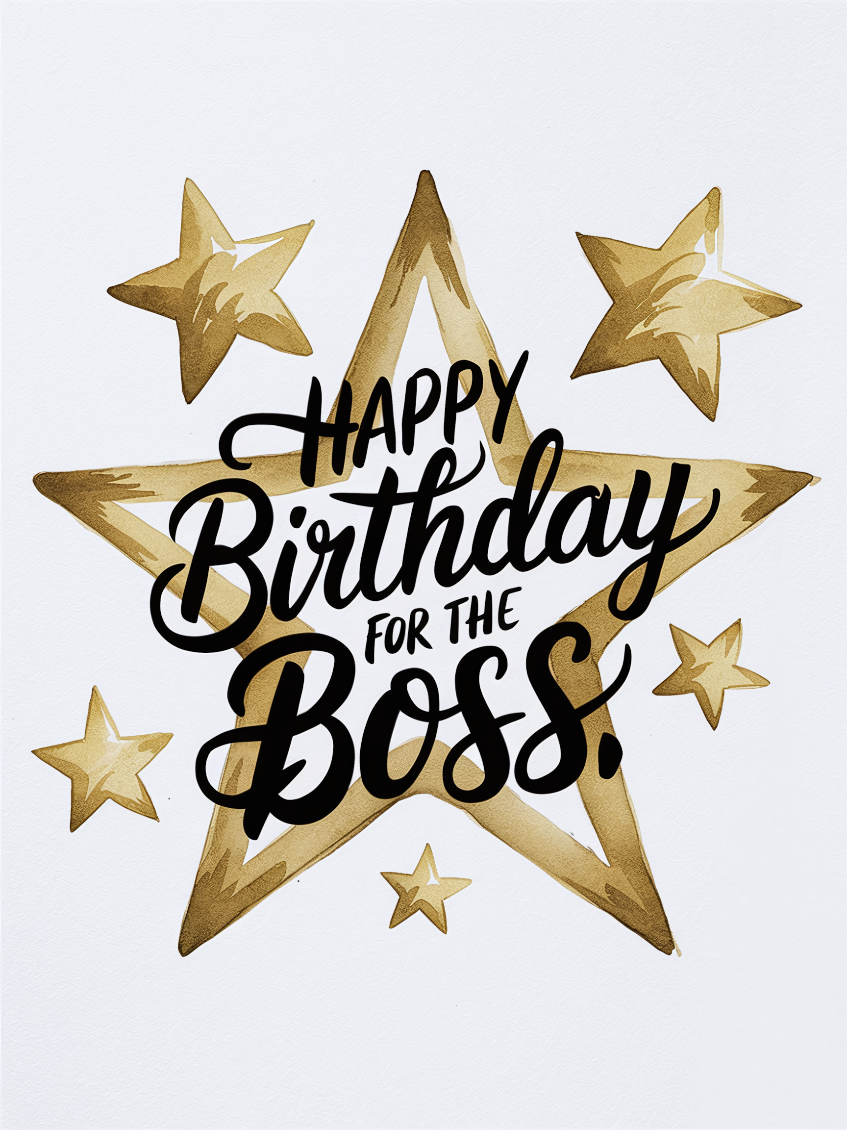 Free Download Happy Birthday Boss Card