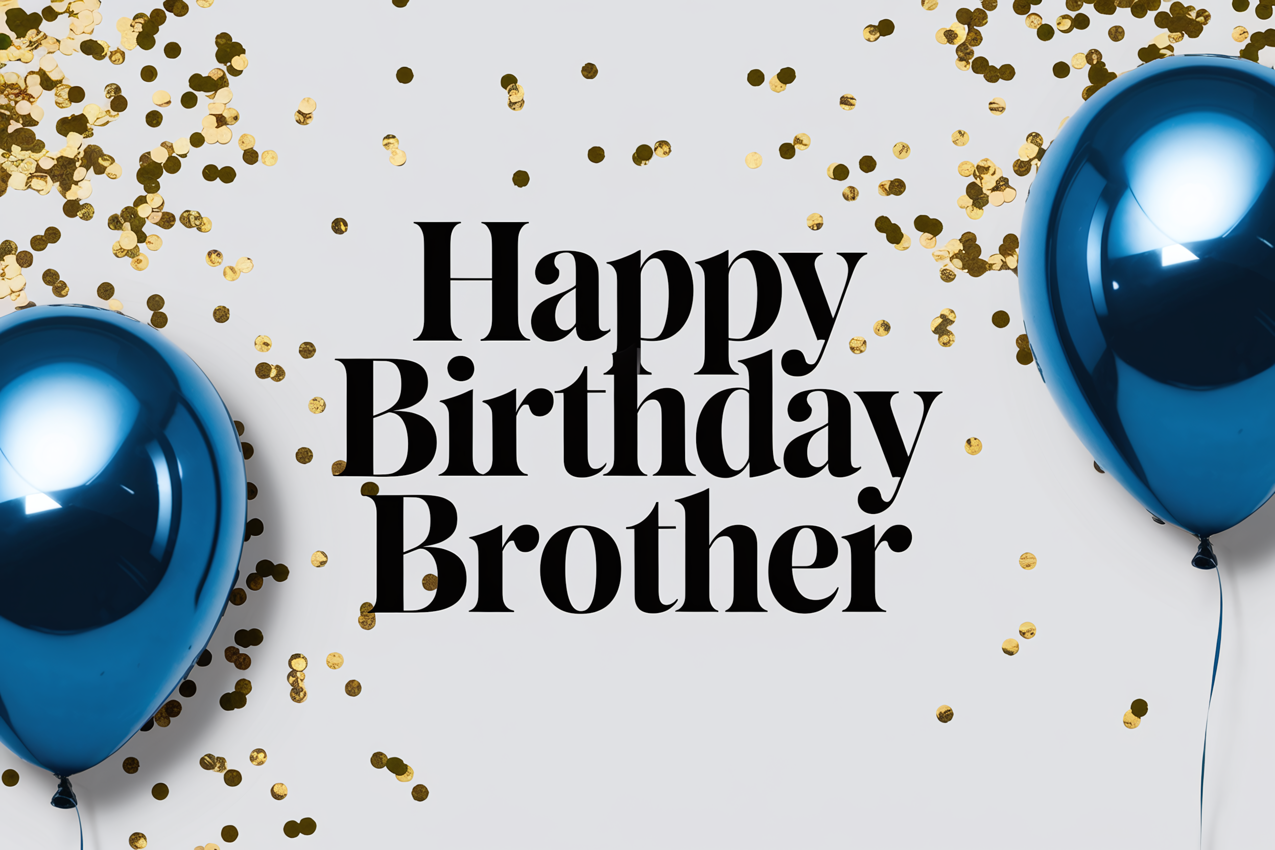 24 Free and High-quality Happy Birthday Brother Designs | 123freevectors