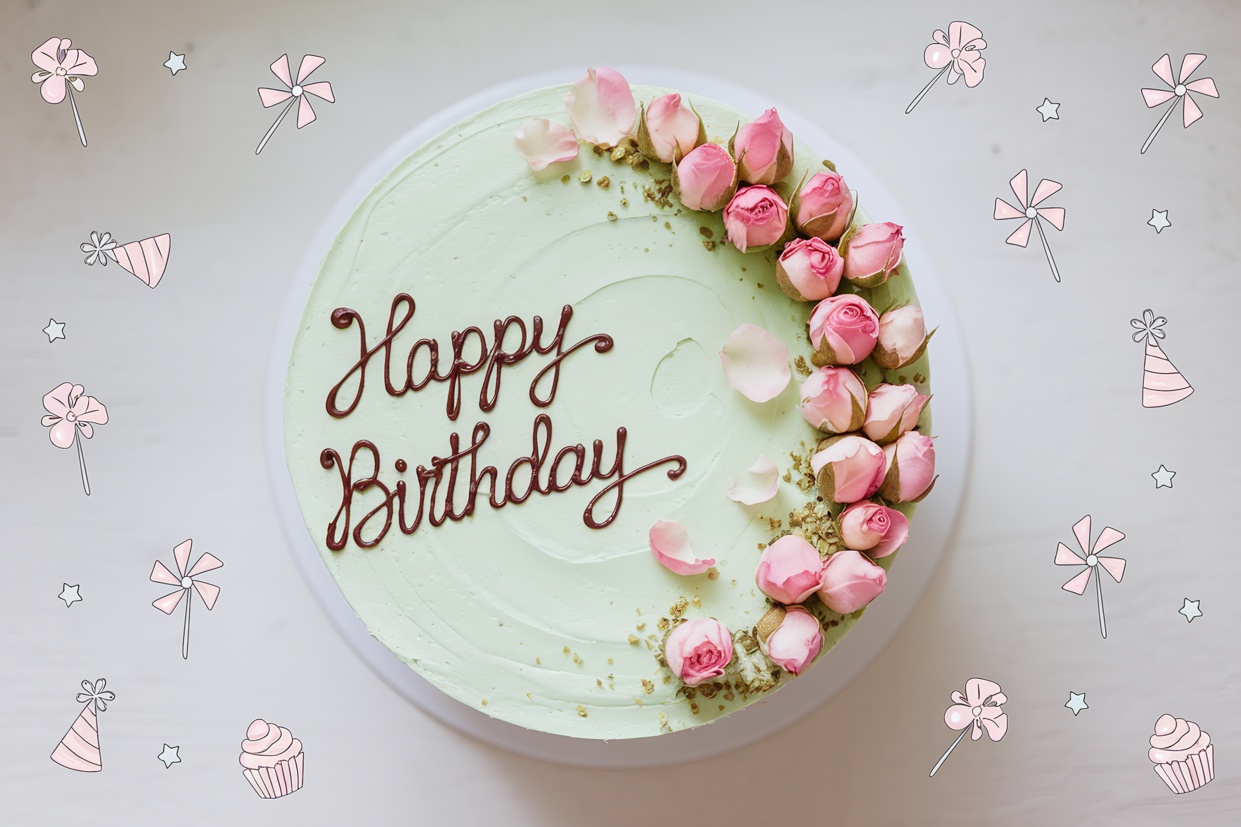 30 Free Happy Birthday Cake Designs For Every Celebration! | 123freevectors