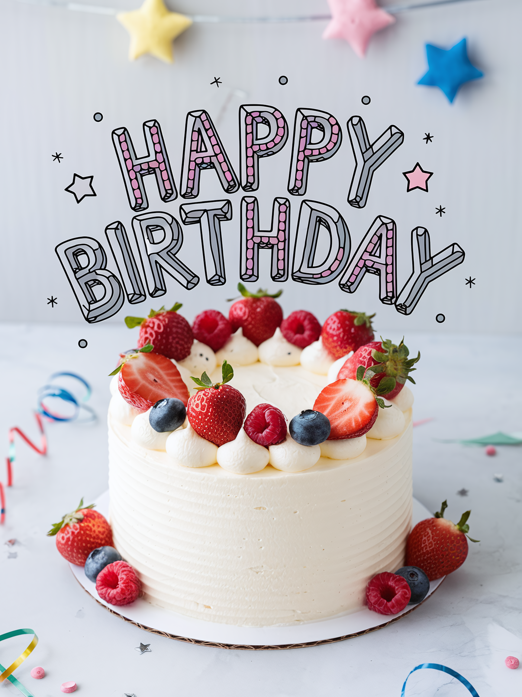 30 Free Happy Birthday Cake Designs For Every Celebration! | 123freevectors