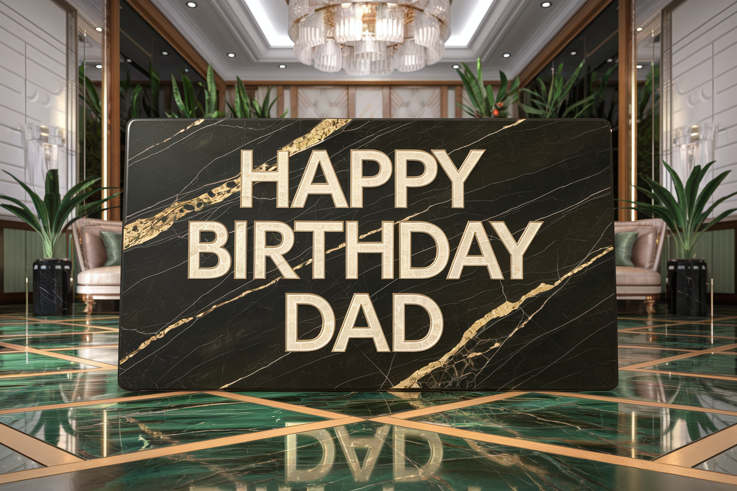 Free Download Happy Birthday Dad Floral