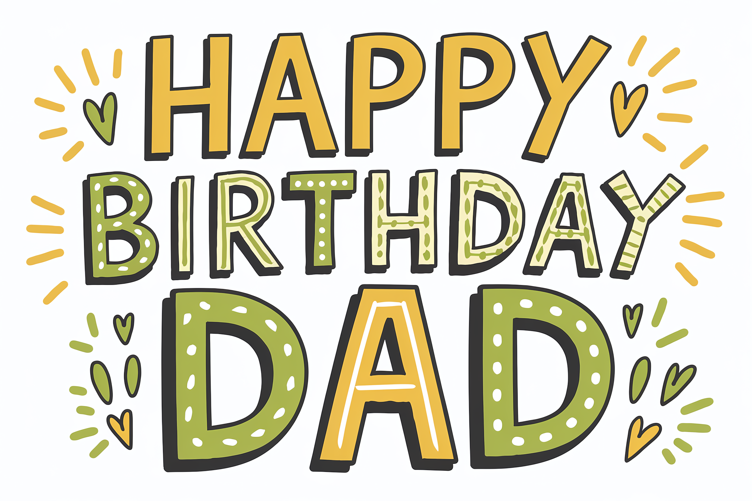 Free Download Happy Birthday Dad Card