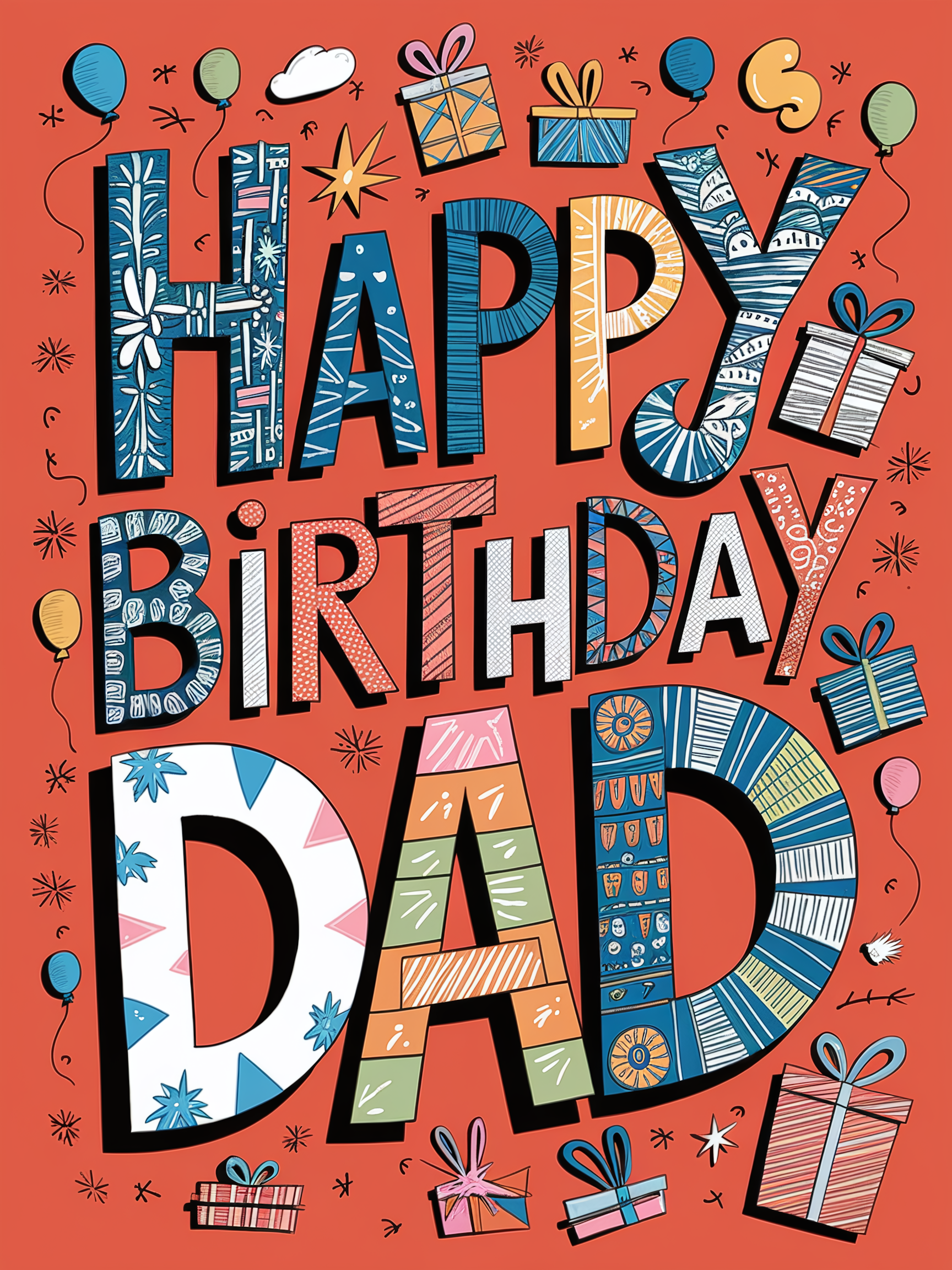 Free Happy Birthday Dad Card