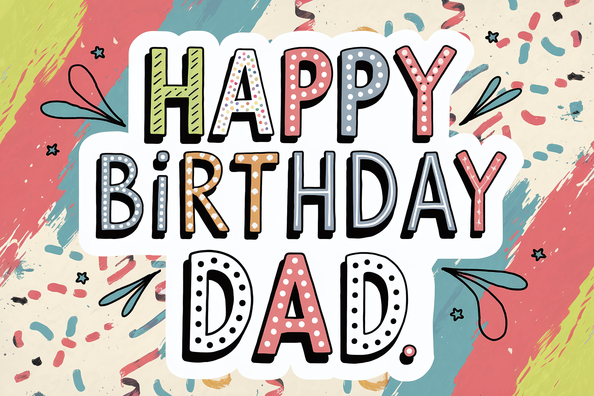 Free Happy Birthday Dad Card
