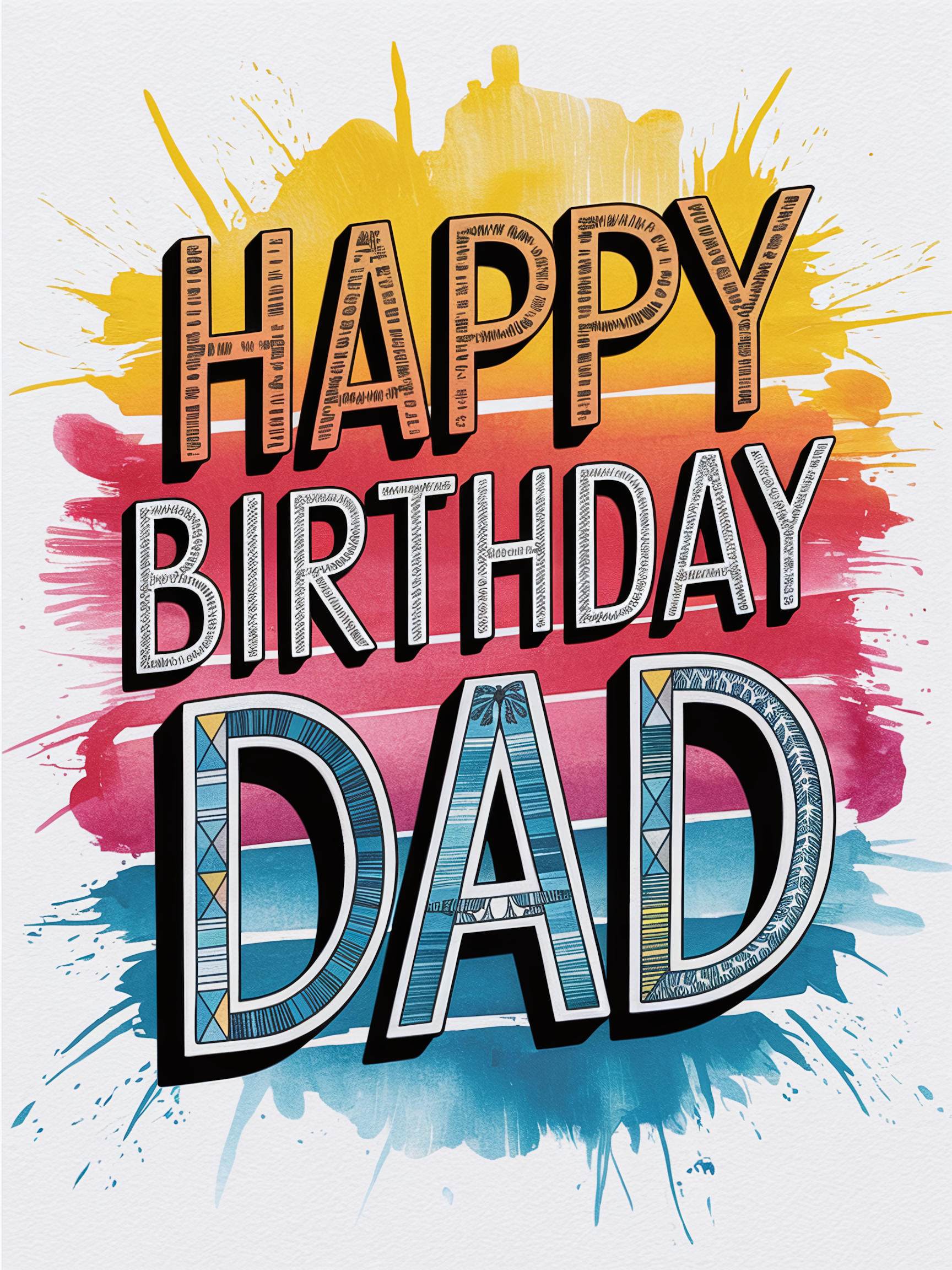 Celebrate Dad with 23 Free and Fabulous Happy Birthday Designs!