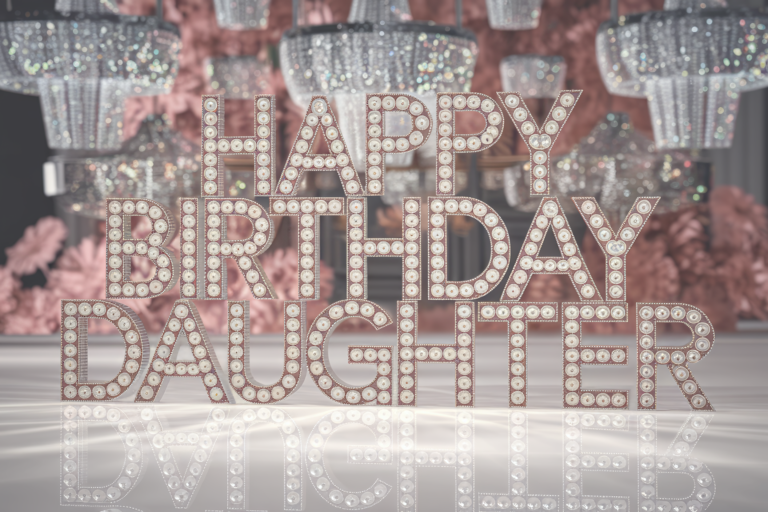 Free Happy Birthday Daughter Sign