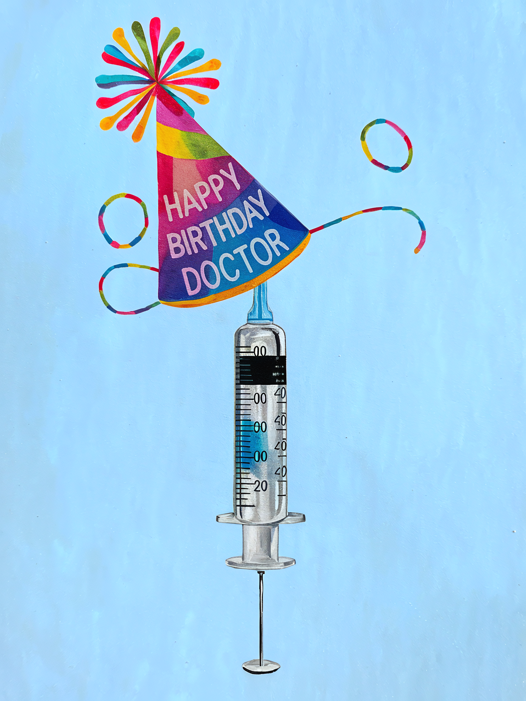 Free Download Happy Birthday Doctor Card