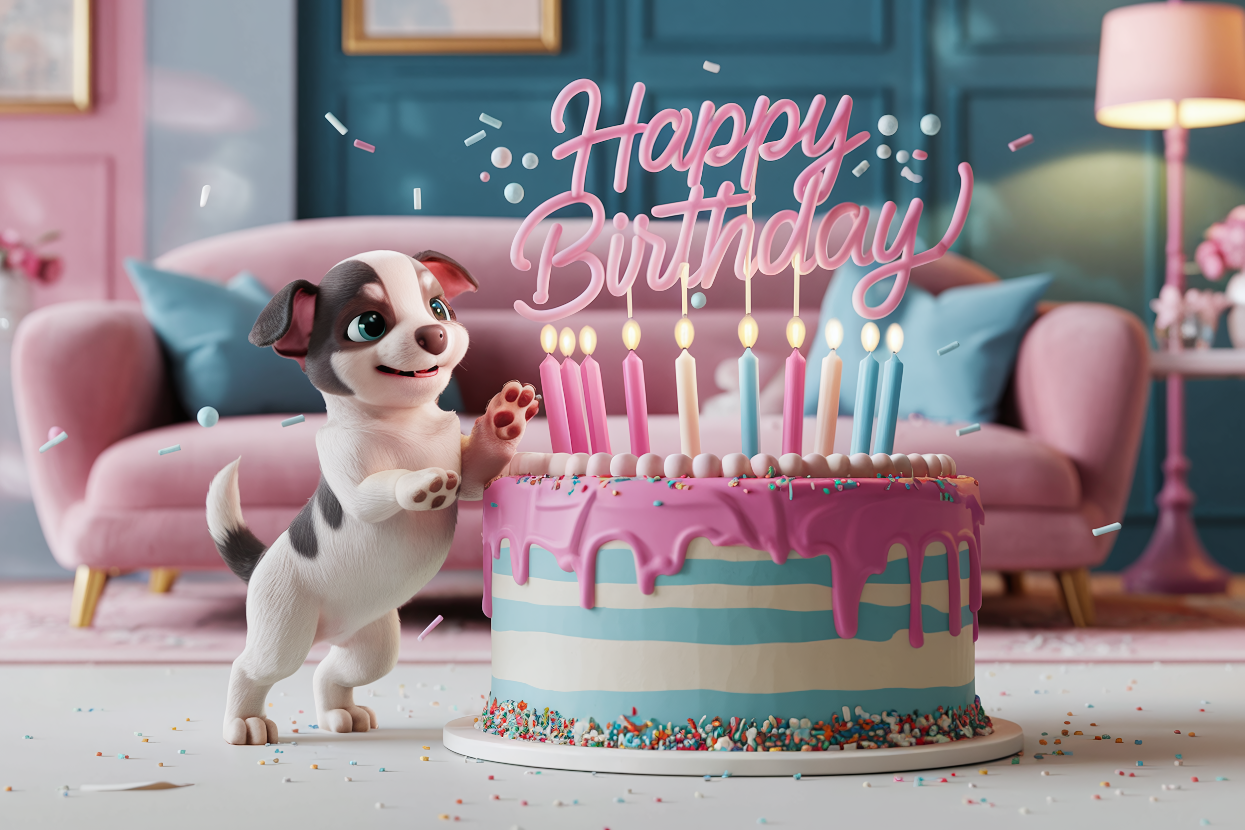 Celebrate Your Furry Friend With 30 Free Happy Birthday Dog Designs ...