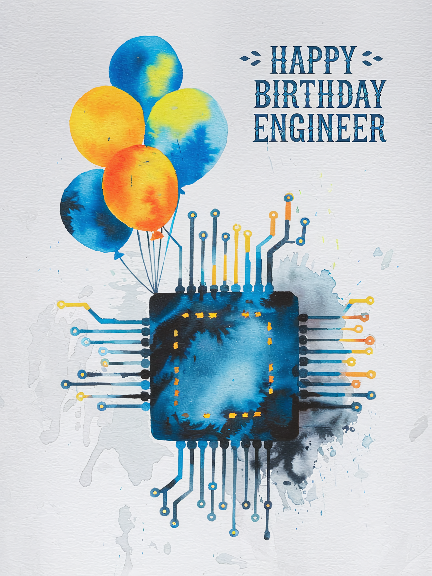 Free Download Happy Birthday Engineer