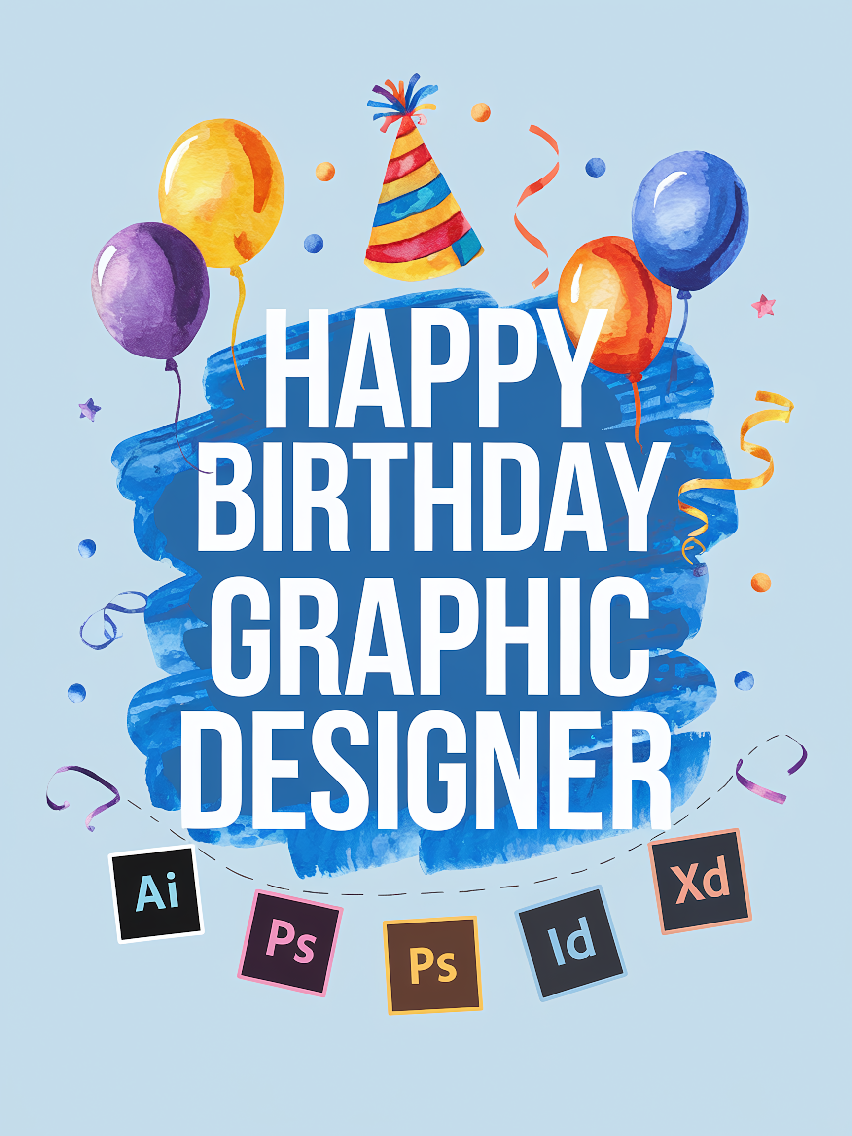 Free Download Happy Birthday Graphic Designer