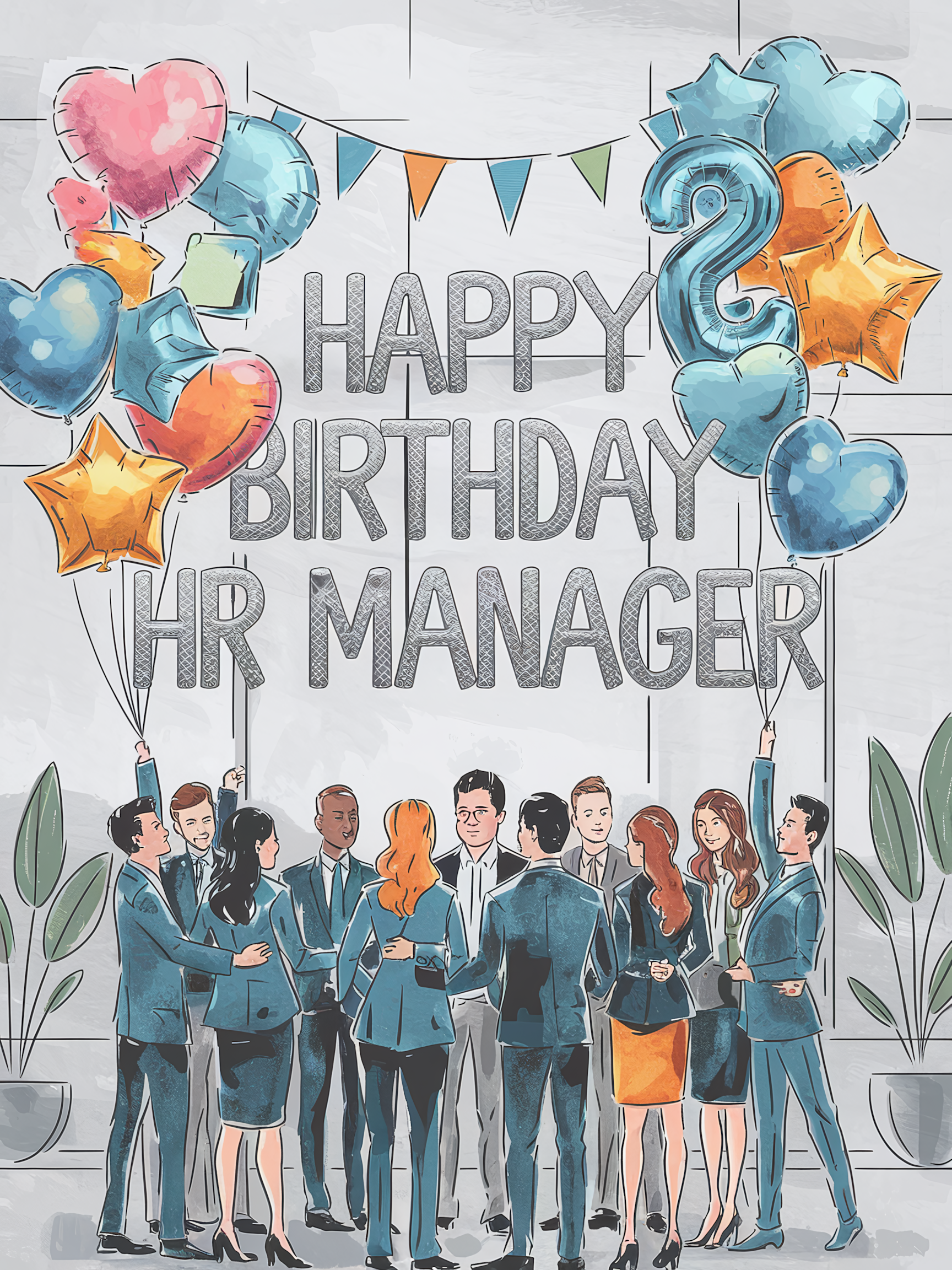 20+ Happy Birthday HR Manager | Free Vectors, Photos, Artwork Images ...