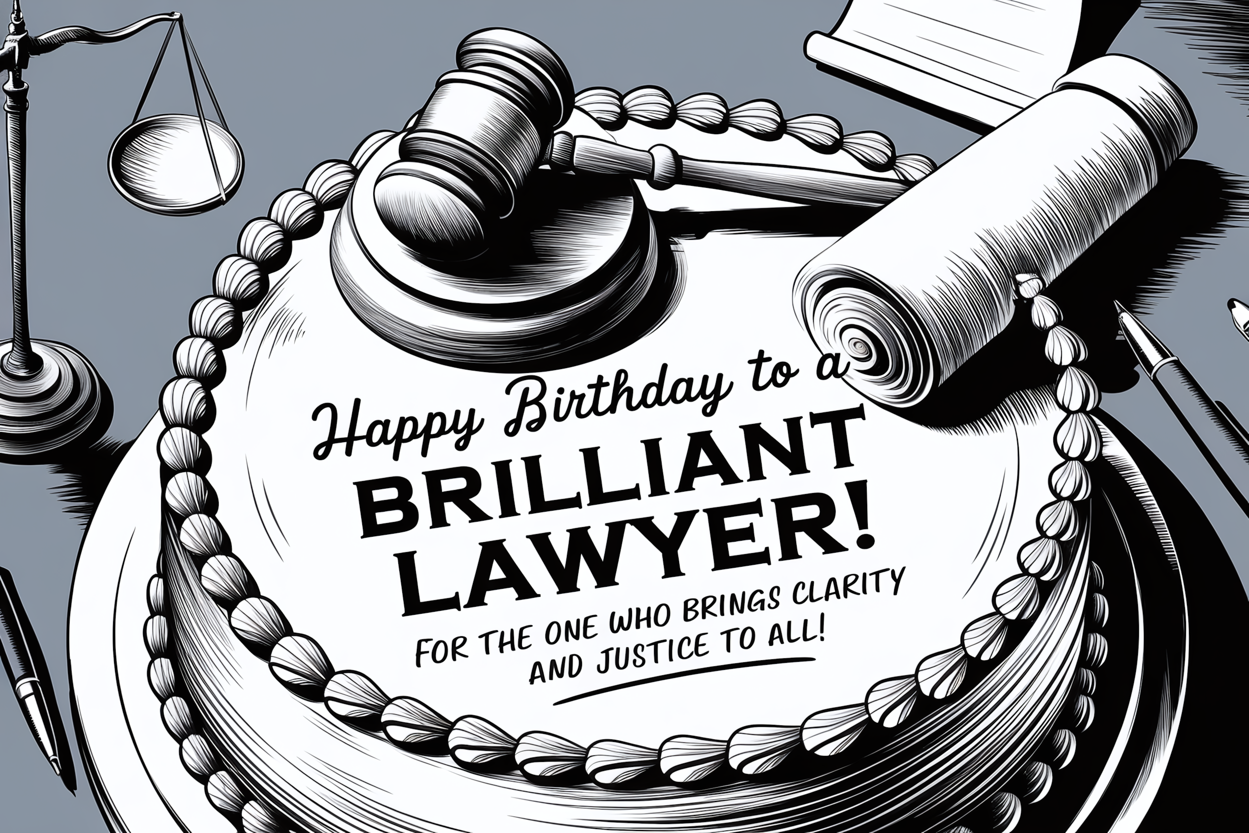 Free Download Happy Birthday to a Brilliant Lawyer!
