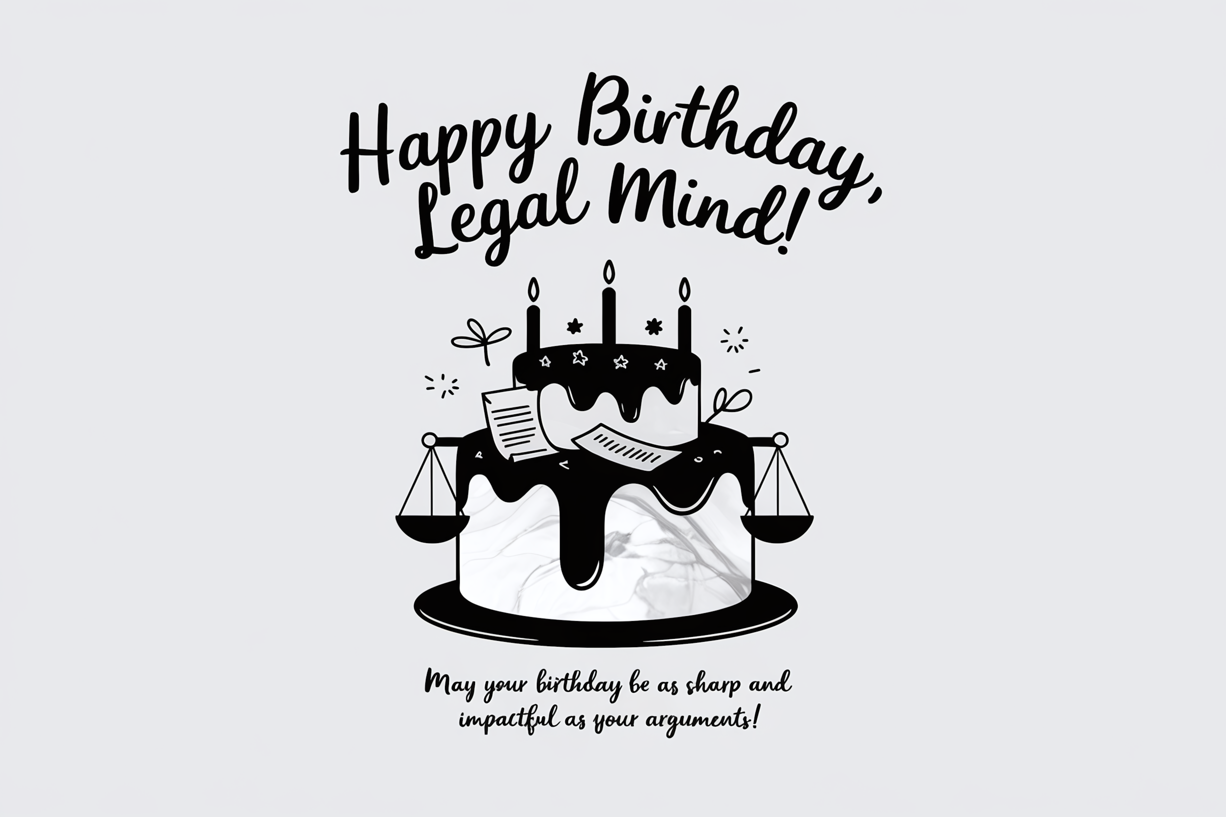 Free Download Happy Birthday Lawyer Card