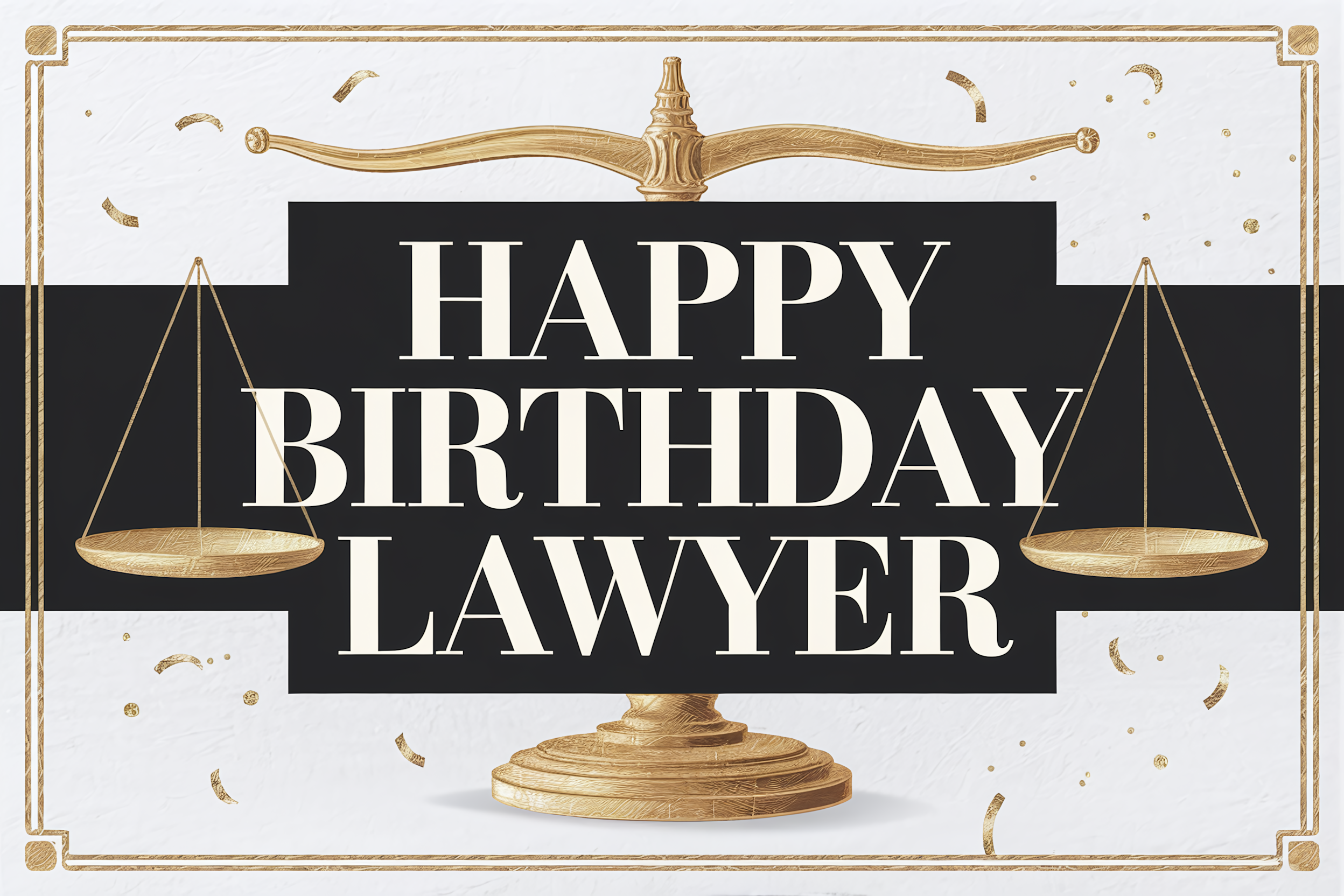 Free Download Happy Birthday Legal Mind! Cake Illustration