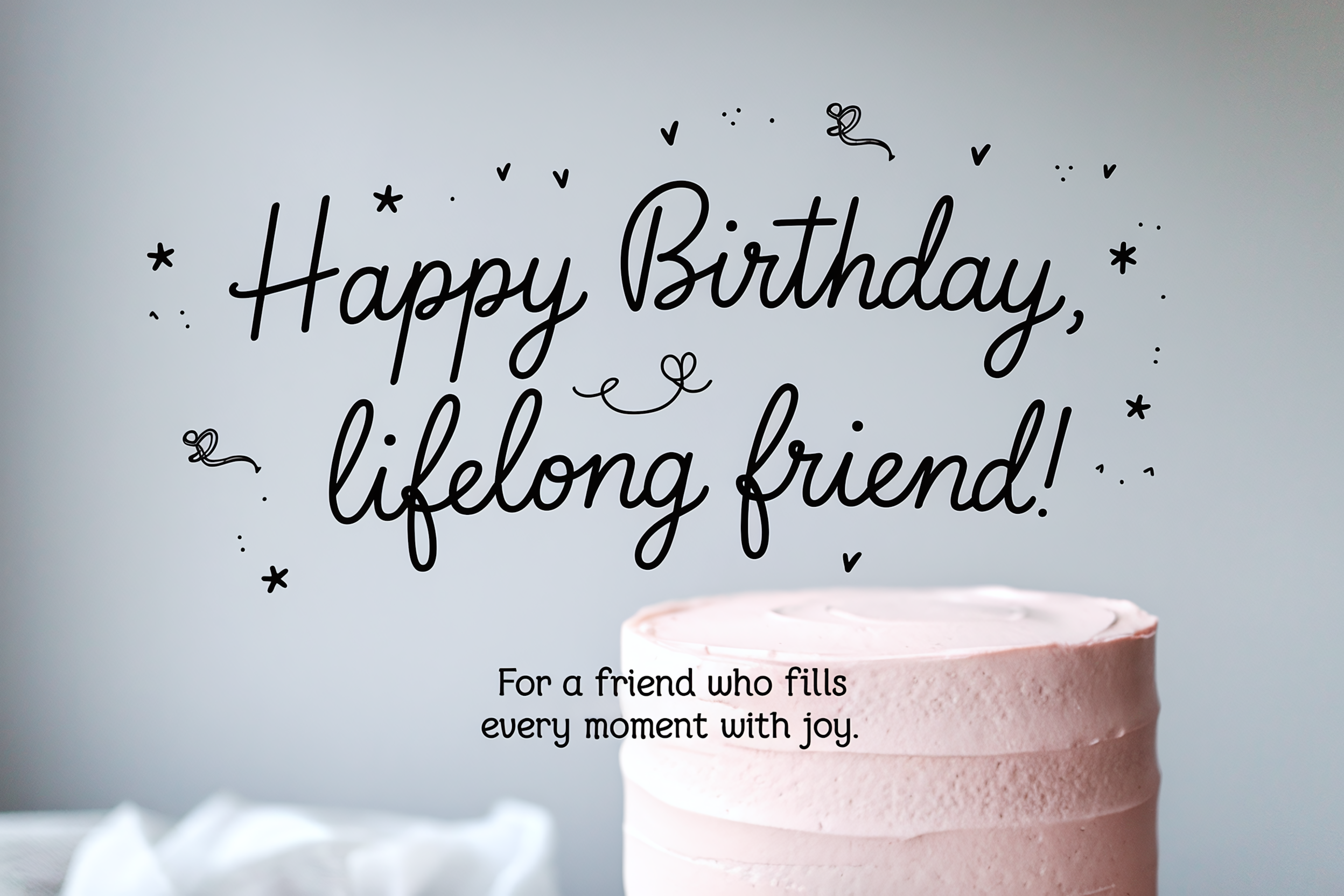 Happy Birthday Lifelong Friend