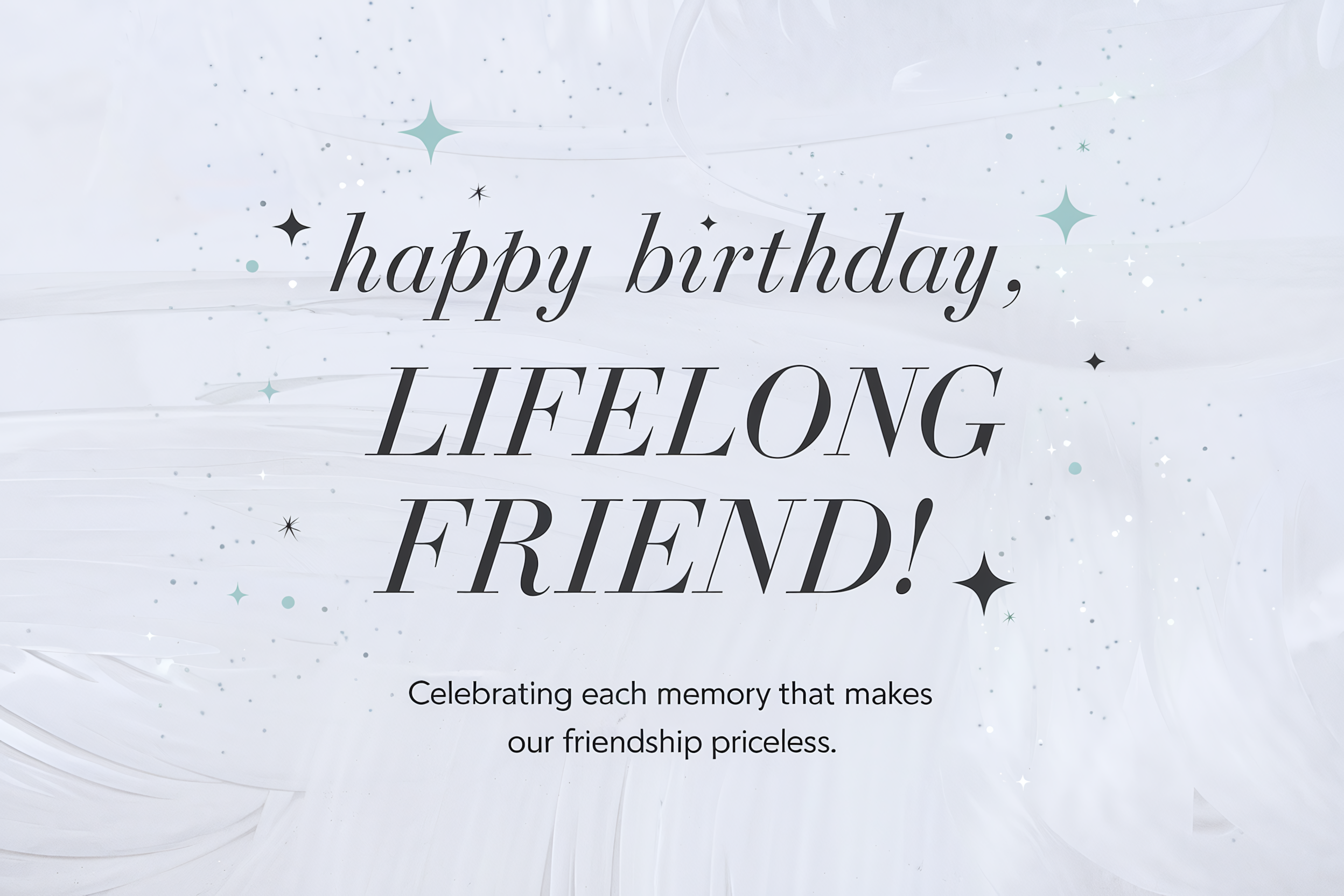 Free Download Happy Birthday Lifelong Friend Card