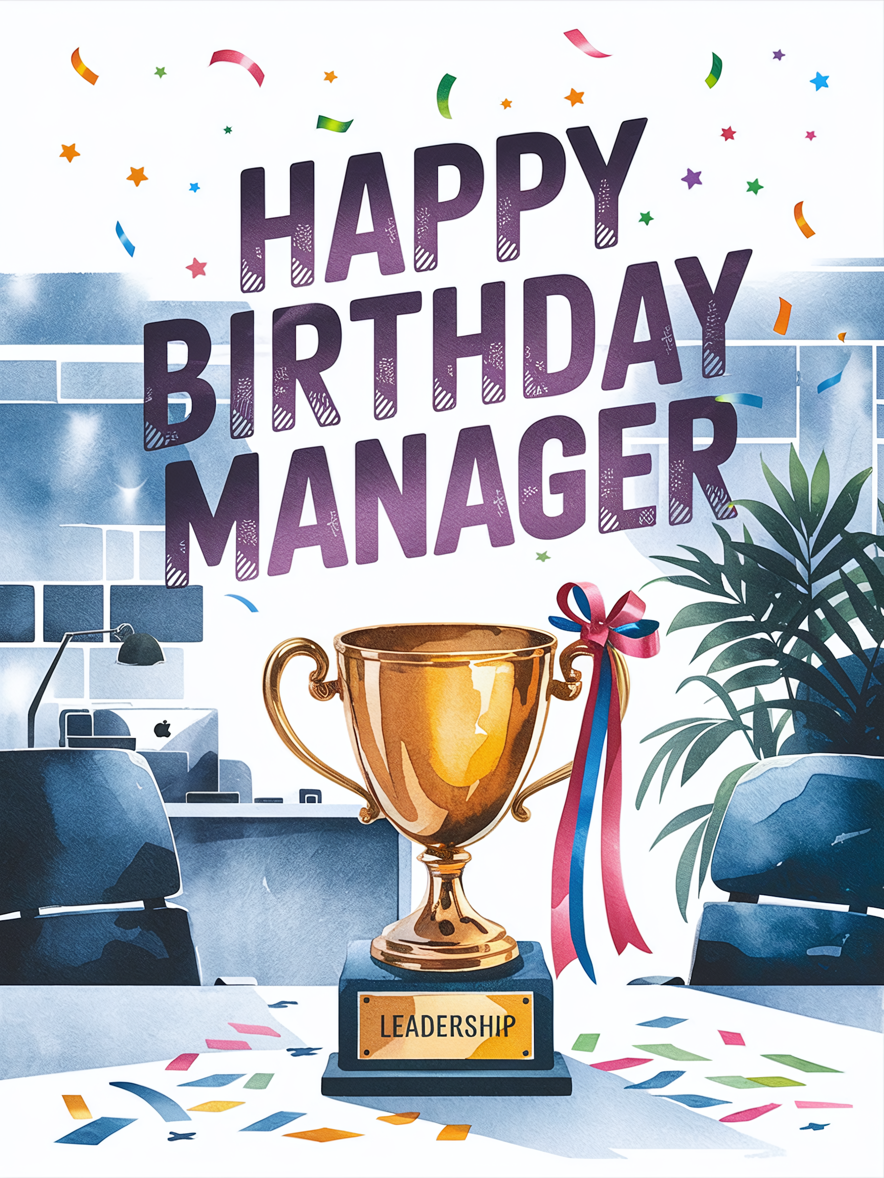 Celebrate Your Manager’s Birthday With 20 Free and Unique Watercolor ...