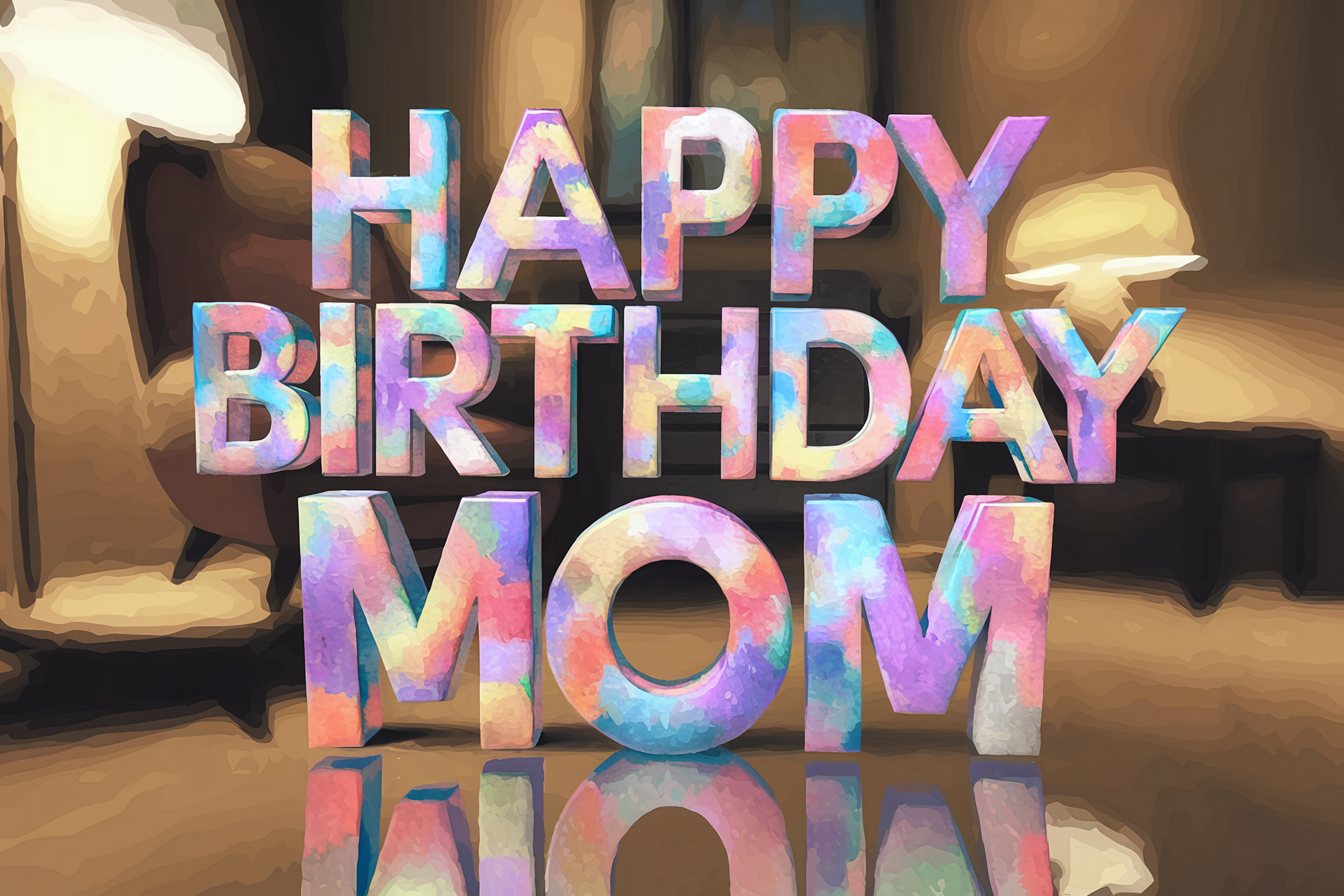 Free Download Happy Birthday Mom Card