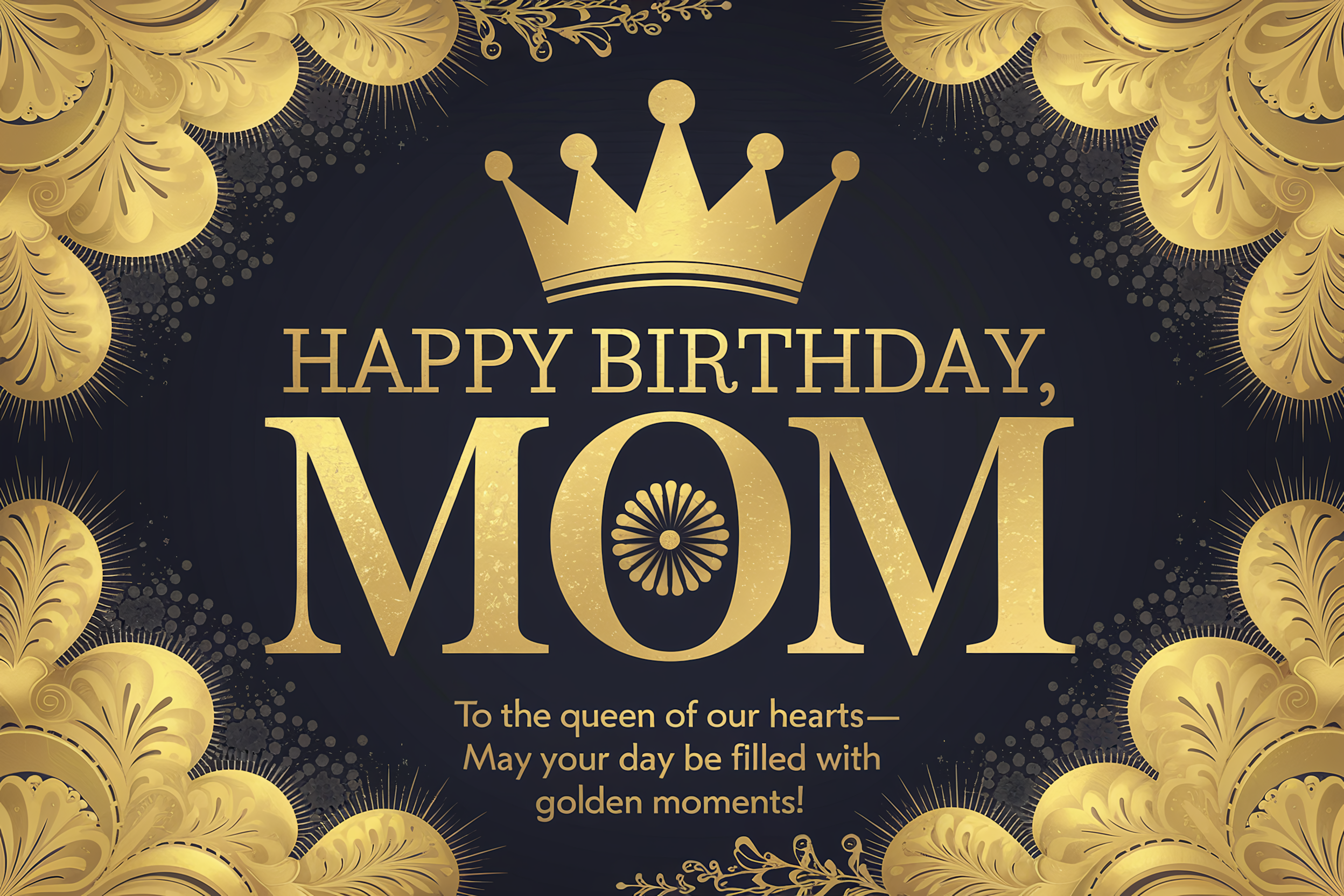 Free Download Happy Birthday Mom Card