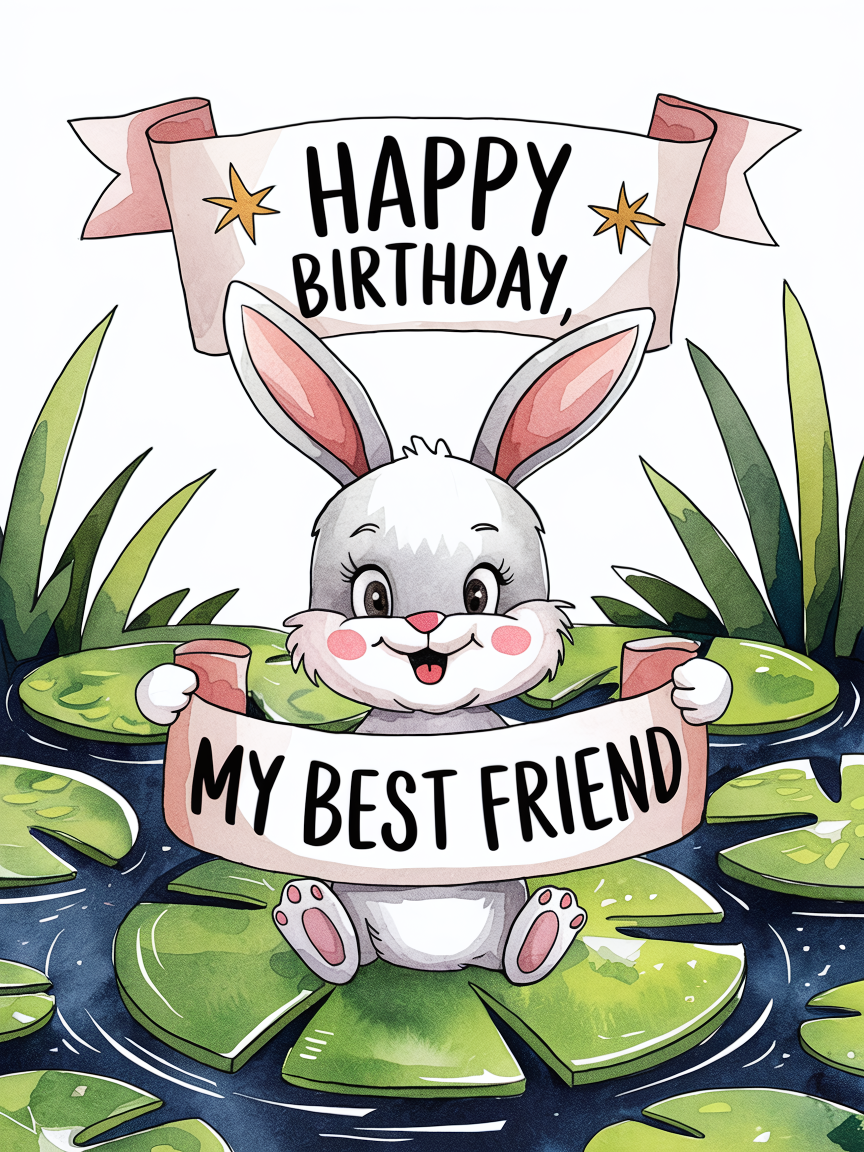 Free Download Happy Birthday Best Friend Card